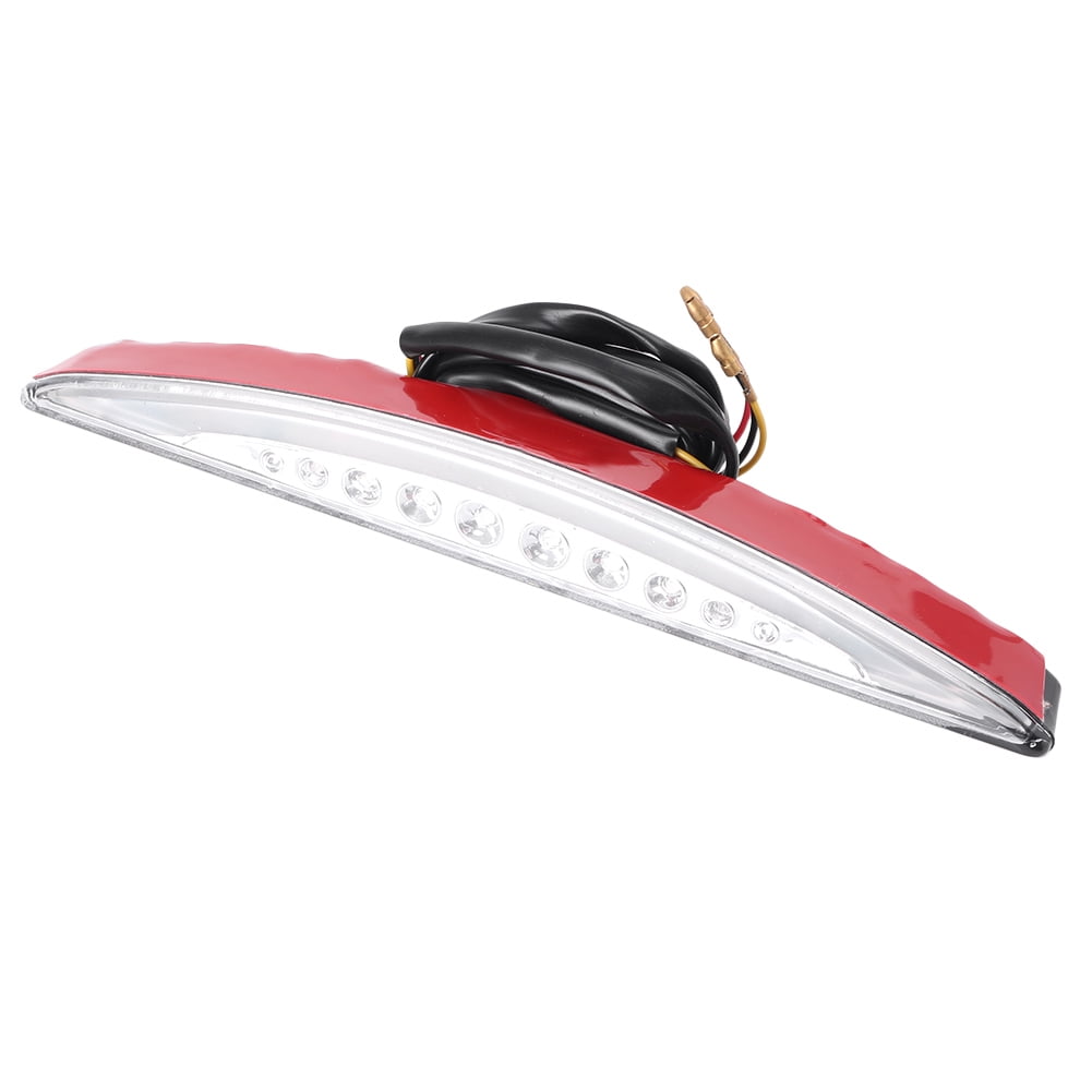 ZS Motorcycle Rear Fender Brake Stop LED Rear Tail Light Lamp Taillight ...
