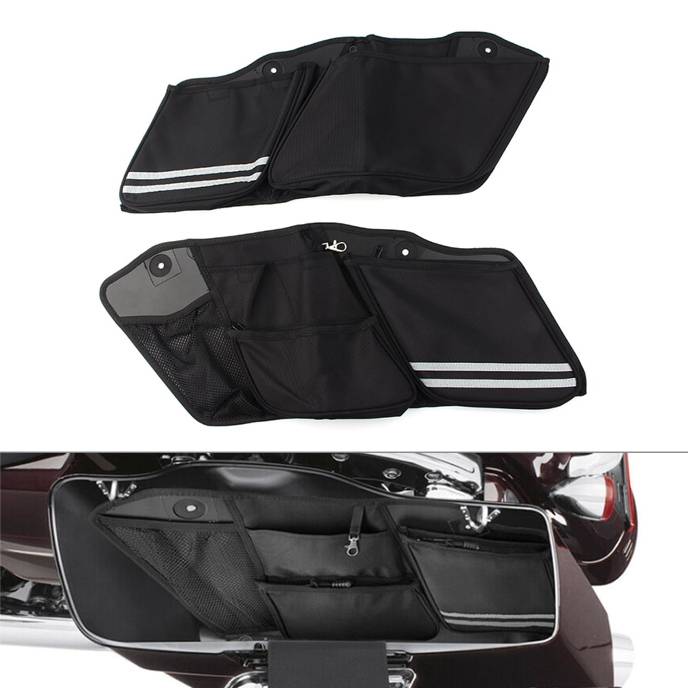 ZS Motorcycle Saddlebag Liners Travel Packs for Harley Touring Road ...