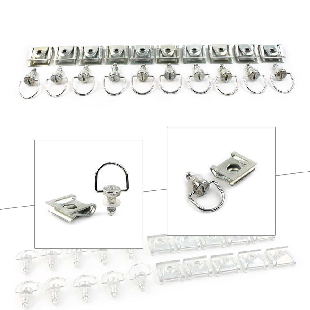 ZS Race Fasteners Quick Release 1/4 Turn Fairing 15MM D-Ring Bolt For ...