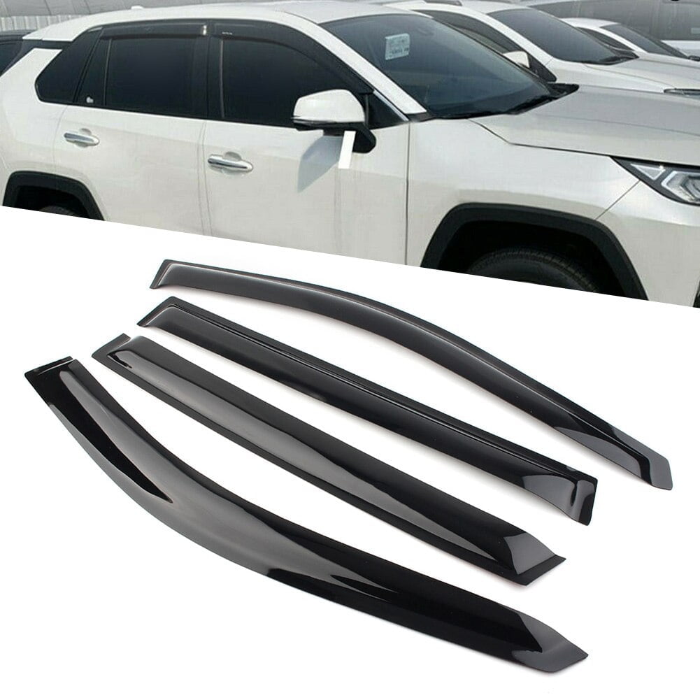 ZS Rain Guard Deflectors Fit For Toyota RAV4 2019-2020 Car Window Visor ...