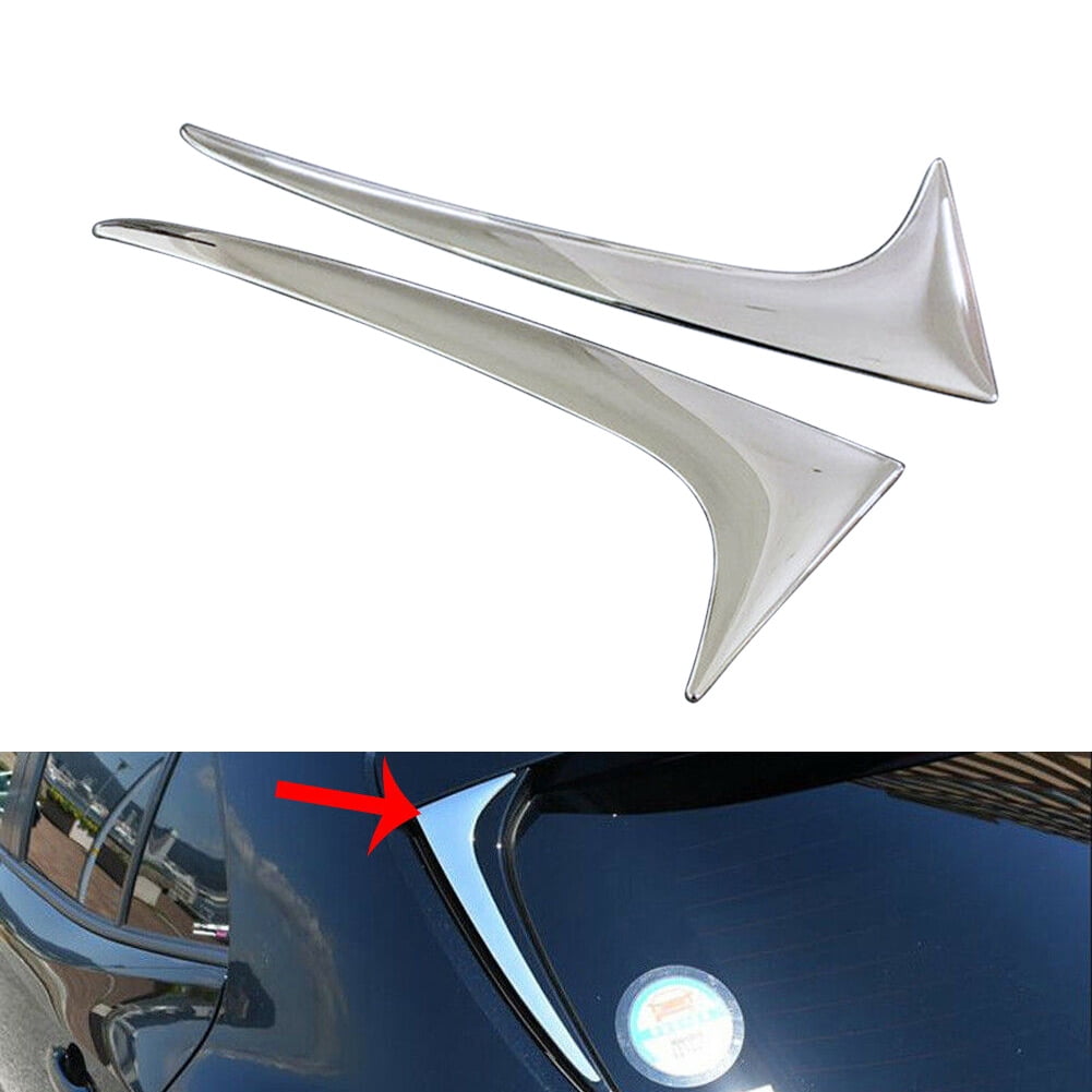 ZS Rear Window Side Triangle Cover Trim For 2019 2020 Toyota Corolla ...
