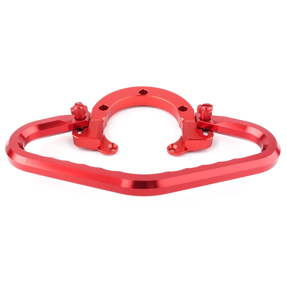 ZS Red Motorcycel Passenger Hand Grip Fuel Tank Grab Bar For Suzuki ...