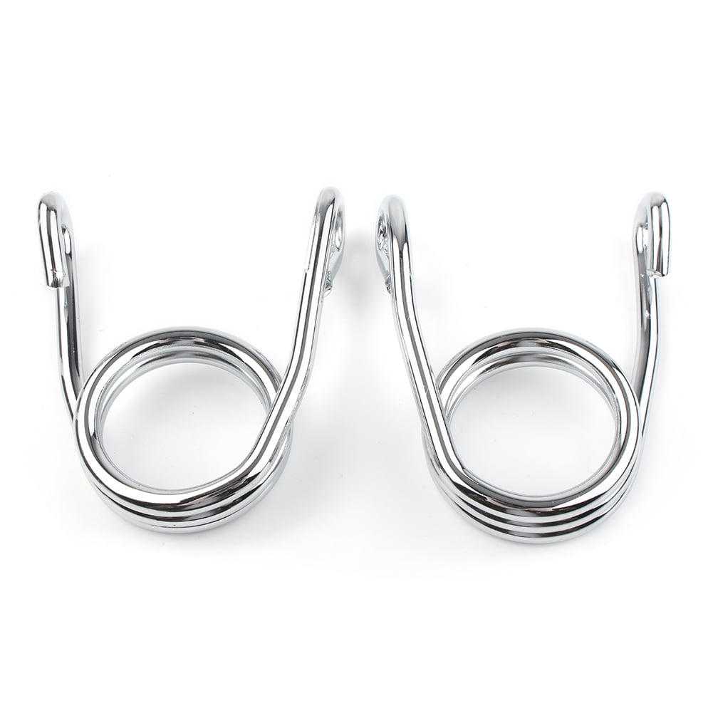 ZS Silver Torsion Type Solo Seat Springs for Harley Chopper Bobber XS ...