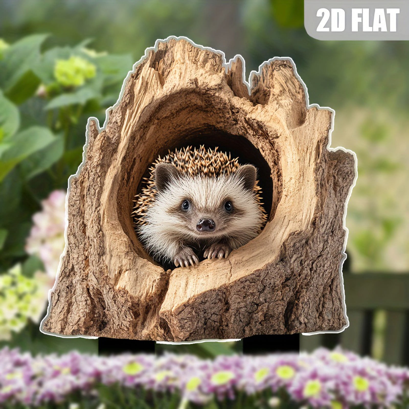 ZSBCMY Animals Series 2D Acrylic Ground Plug Garden Decoration for ...