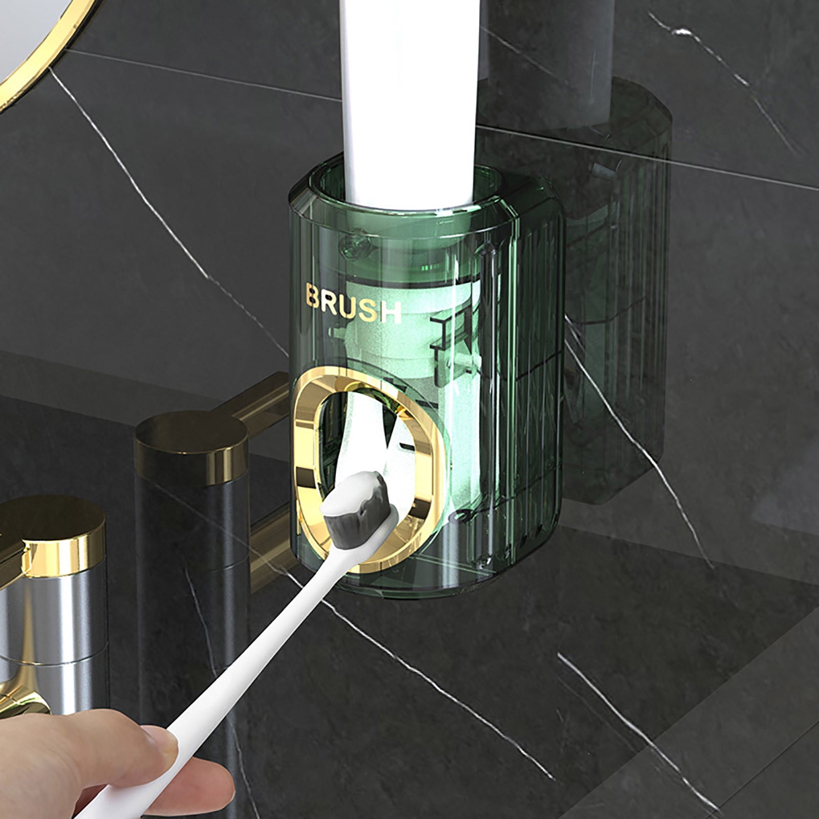 ZSBCMY Automatic Toothpaste Squeezer Tool - Easy Dispensing, Detachable ...