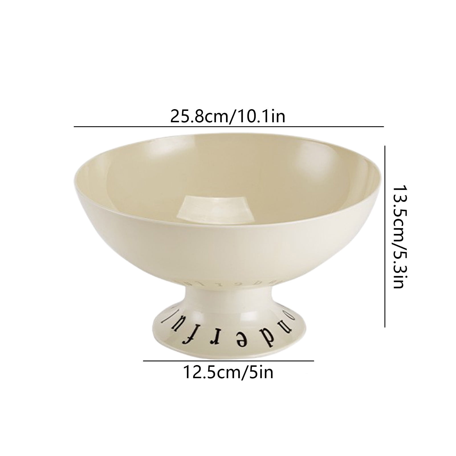 ZSBCMY European Style Fruit Container, Plastic Snack Tray for Living ...