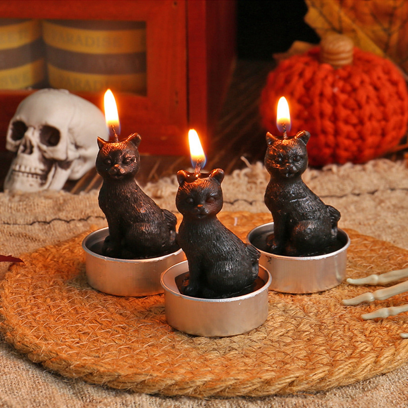 ZSBCMY Halloween Candle Decorations for Spooky Parties, Unique Weird ...