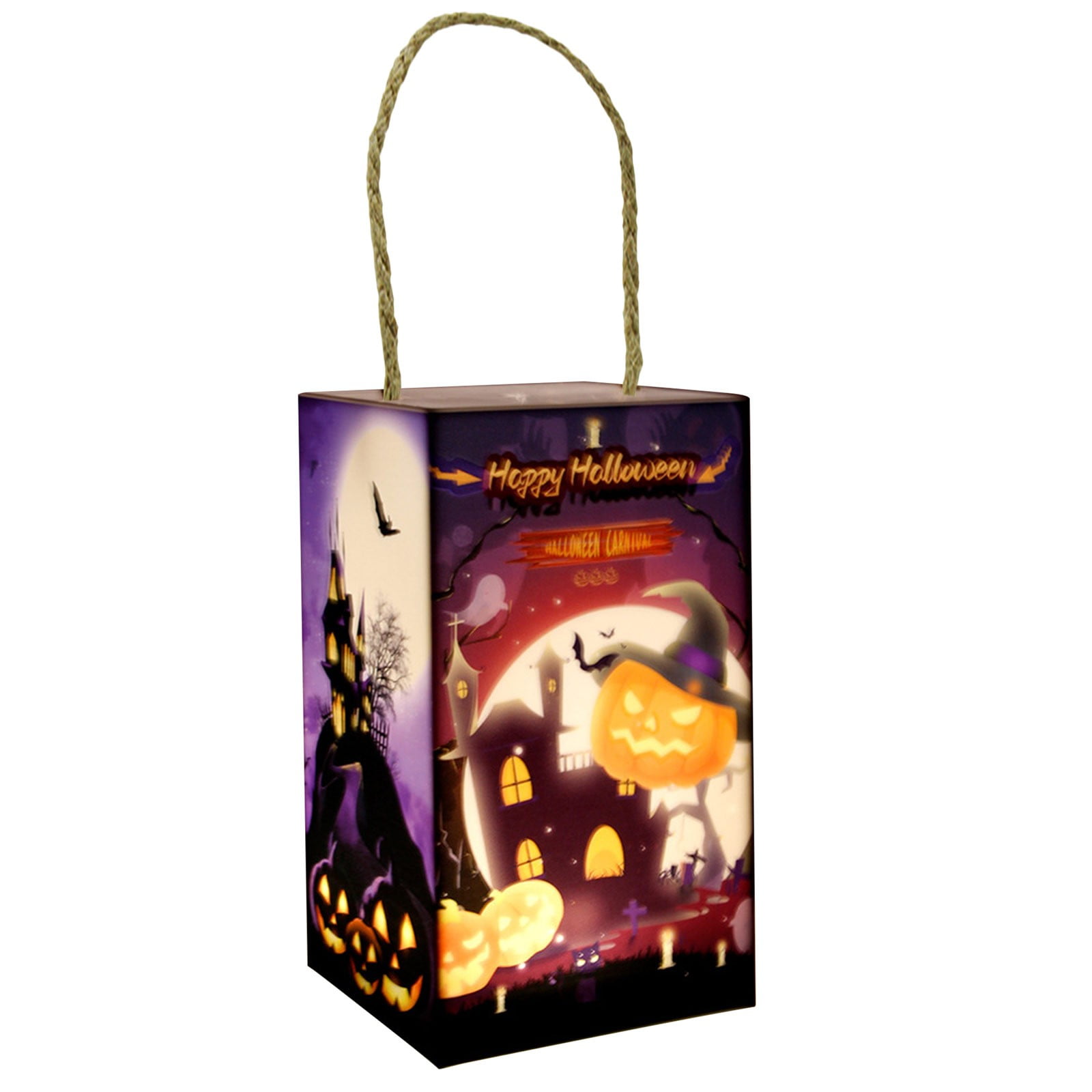 ZSBCMY Halloween Horror Goth Lamp, USB Rechargeable Flameless Candle ...