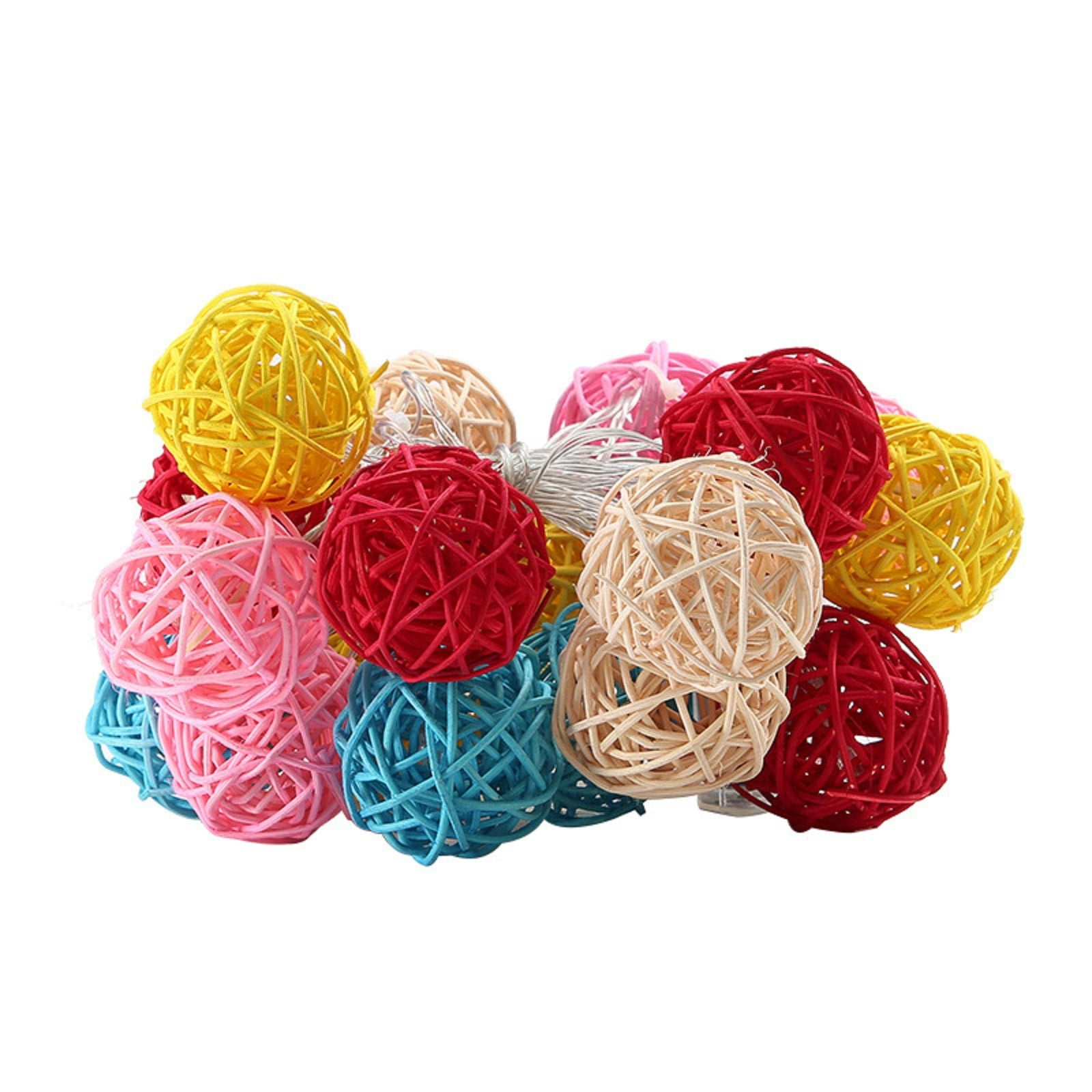 ZSBCMY LED Decorative Light String, Rattan String Lights, Battery ...