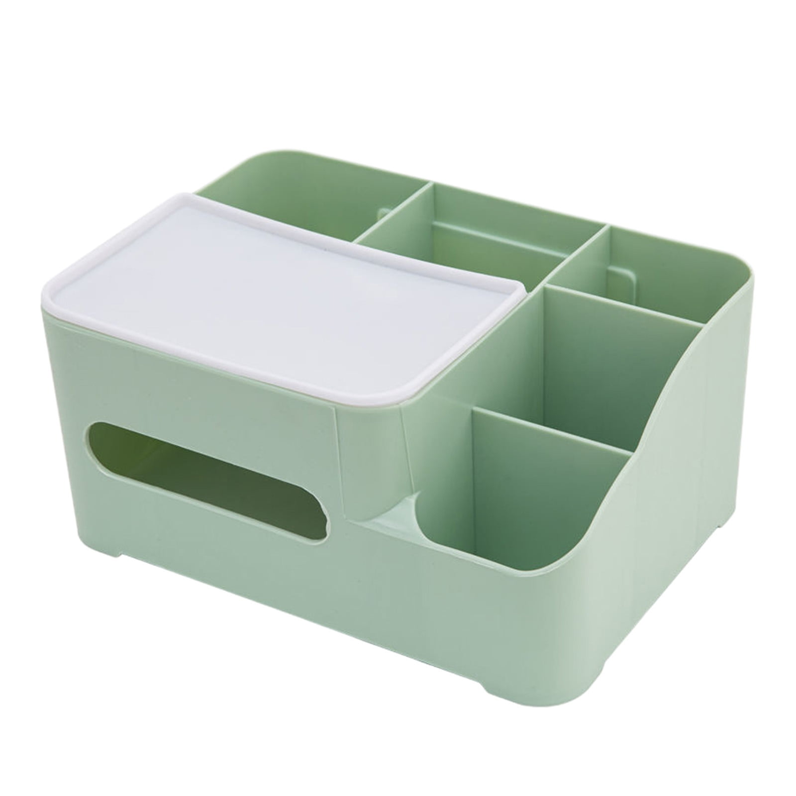 ZSBCMY Multifunctional Tissue Box Organizer, Desktop Storage with ...