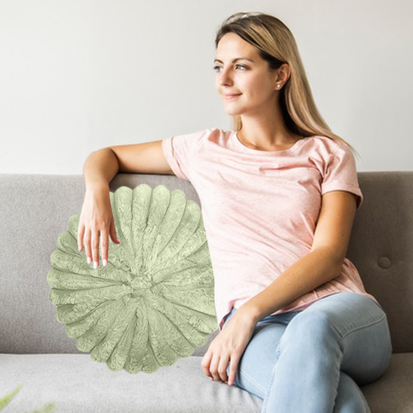 ZSBCMY Pumpkin Cushion Shaped Sofa Decoration, Soft and Comfortable ...