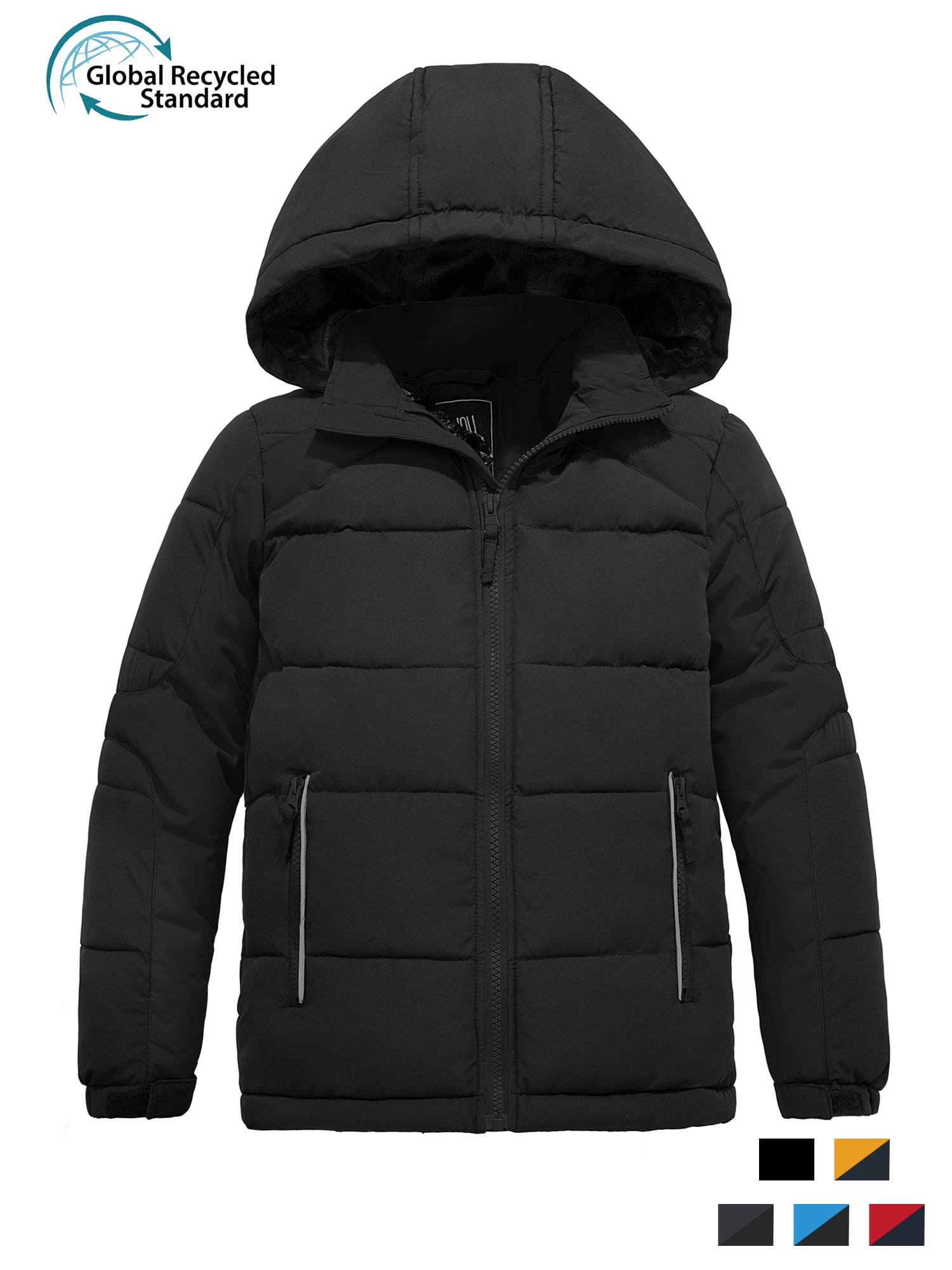 ZSHOW Boy's Warm Winter Puffer Coat, Windproof & Waterproof with ...