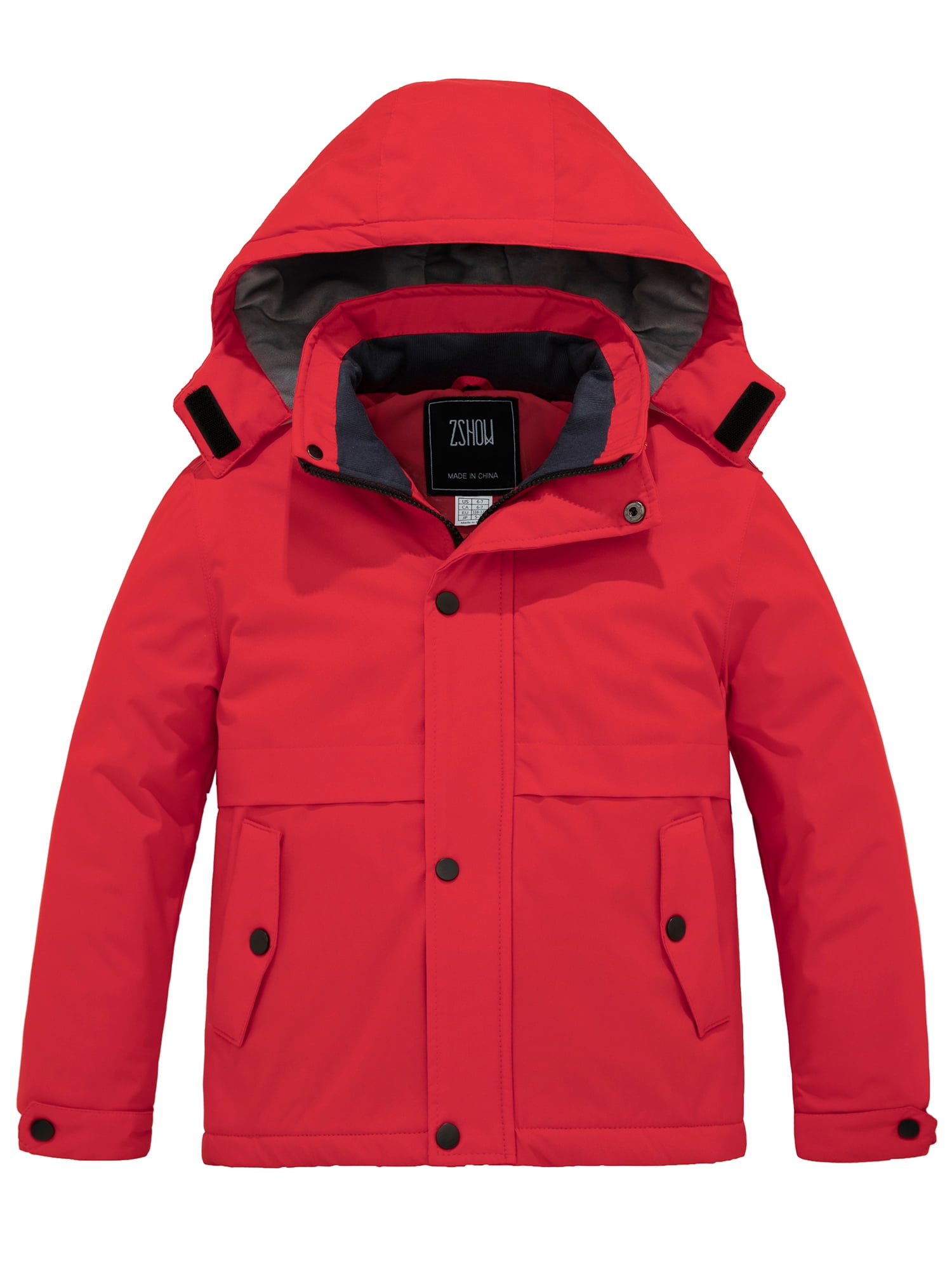 ZSHOW Boy's Snow Jacket Winter Ski Jacket Windproof Skiing Coat ...