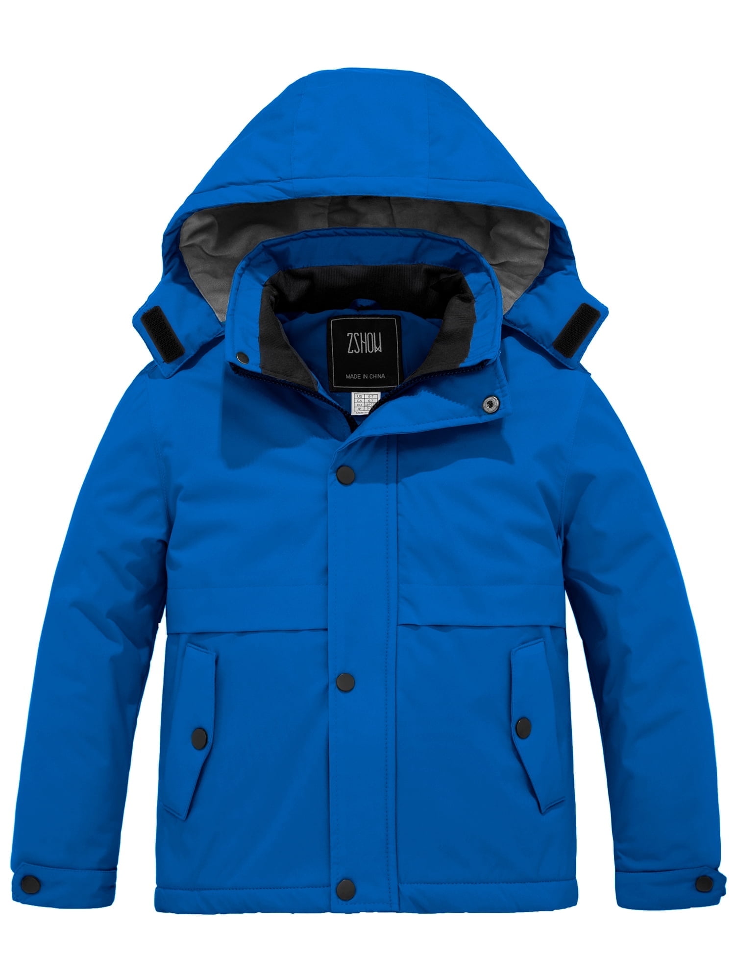 ZSHOW Boy's Winter Jacket Quilted Winter Coat Windproof Snowboard ...