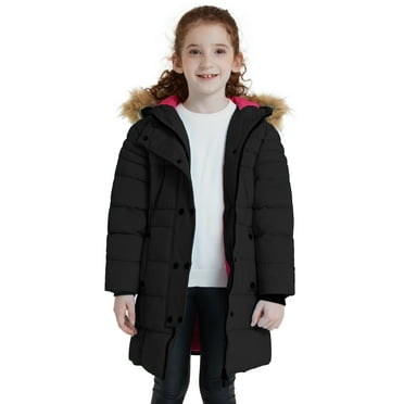 Swiss Tech Girls Heavyweight Puffer Coat, Sizes 4-18 & Plus - Walmart.com