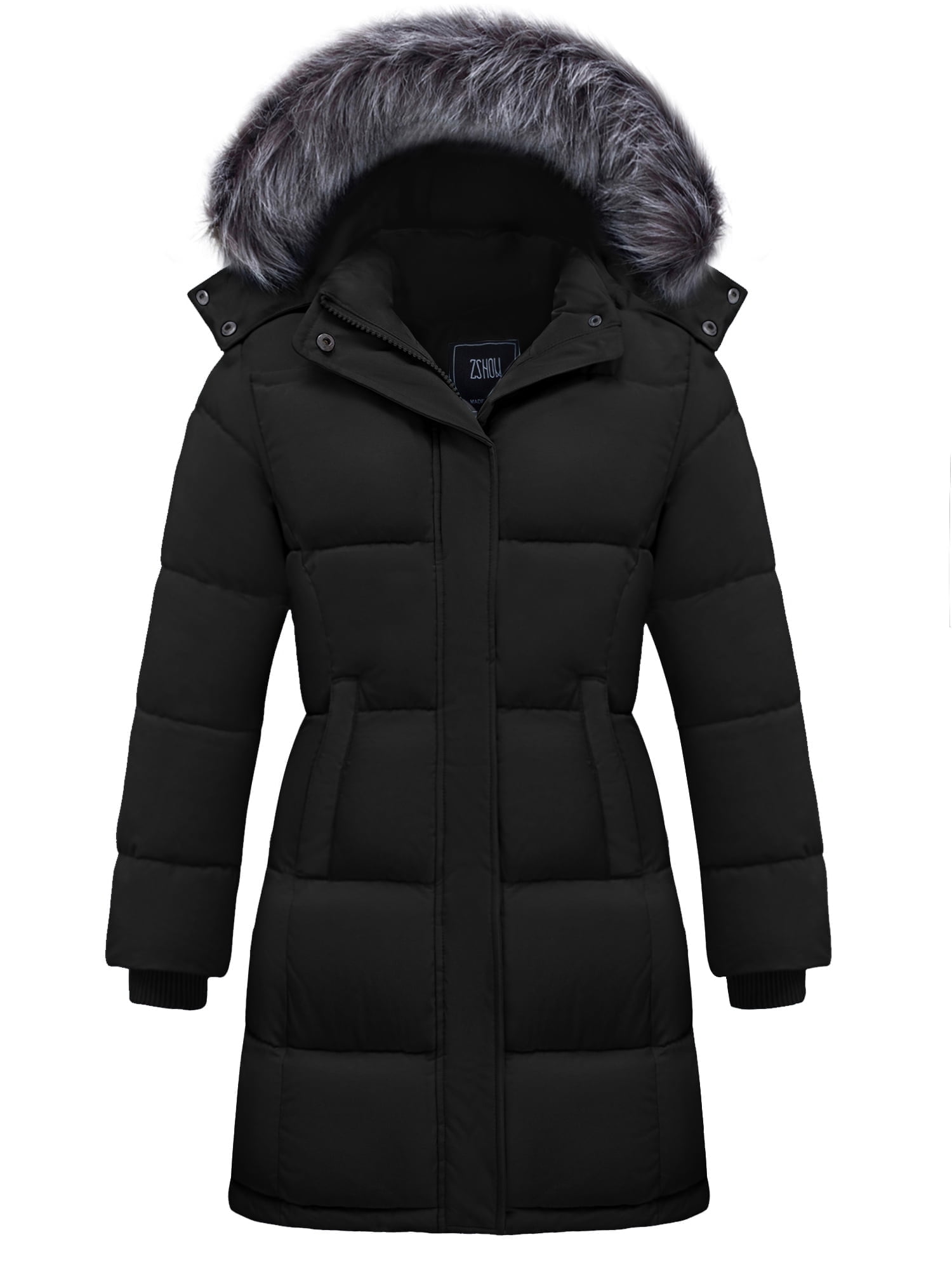 ZSHOW Big Girls' Jacket Recycled Winter Coat Quilted Winter Jacket ...