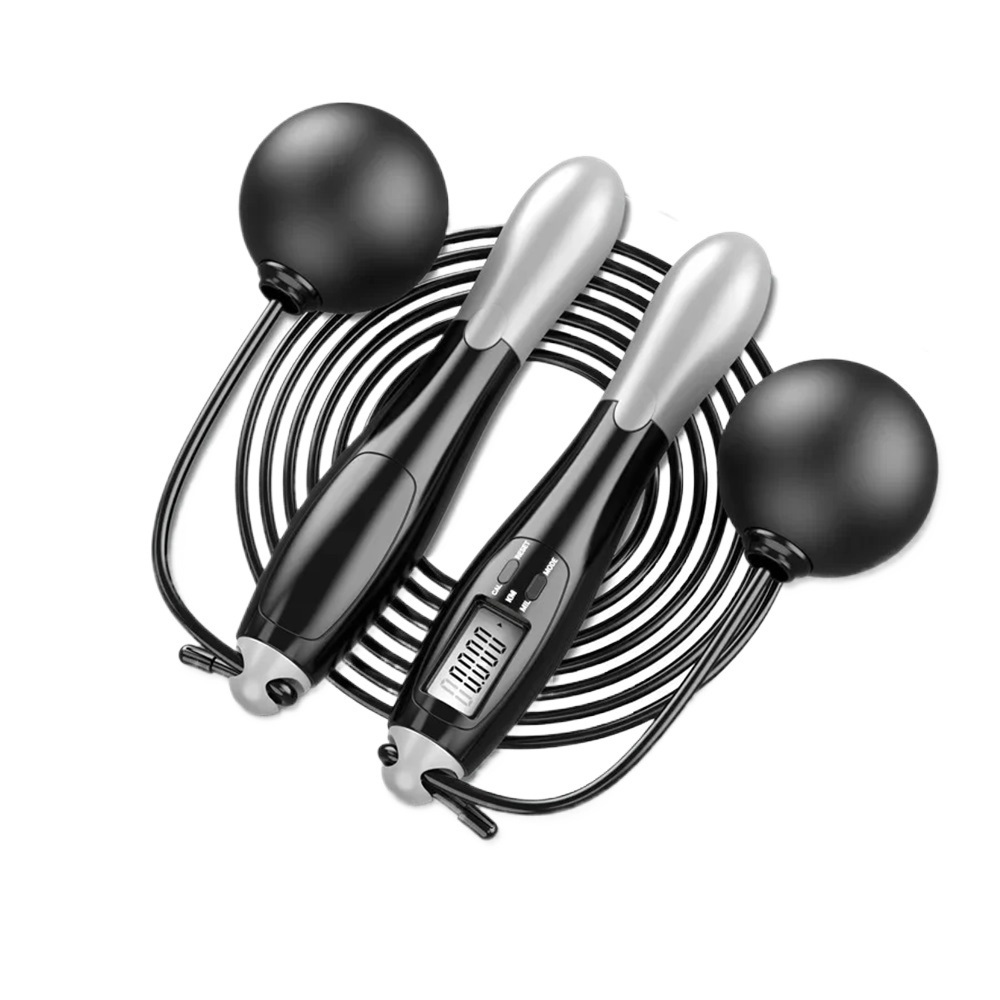 ZSHUAI Cordless Electronic Jumping Rope Counting Speed Skipping Counter ...