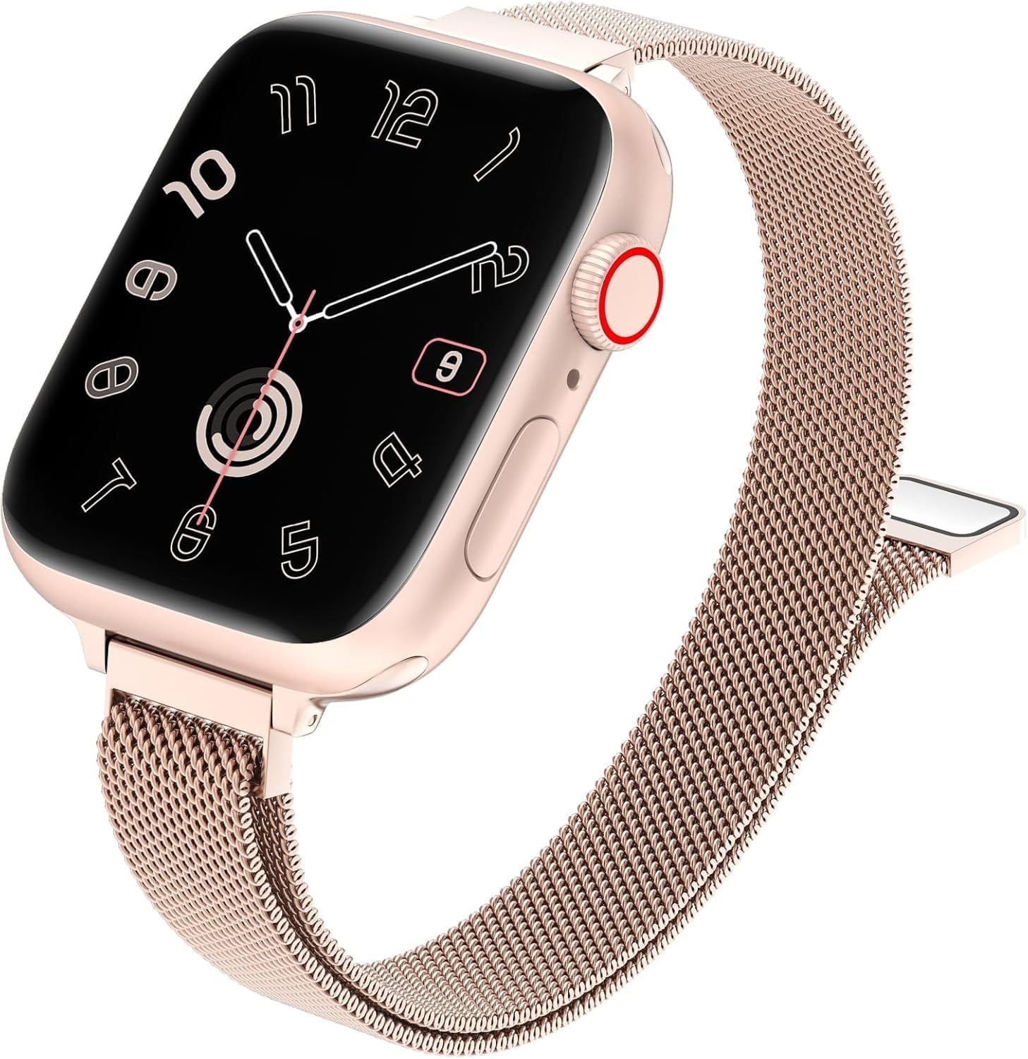 ZSOU Skinny Metal Mesh Watch Band for Apple Watch 38/40/41/42mm(Series ...