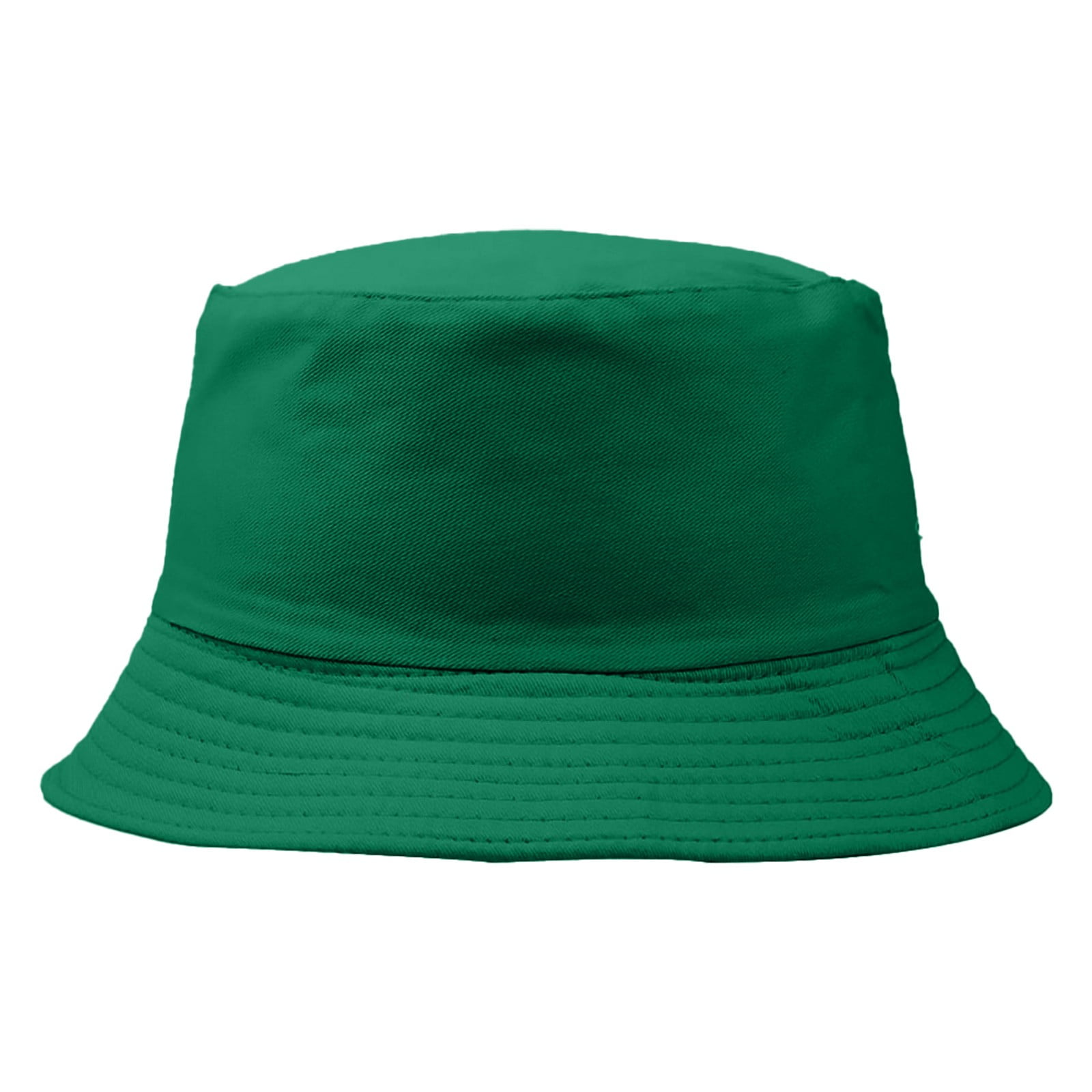 ZSQDM Cotton Green Hat Bucket Hat for Summer Travel beach Sun Hat ...