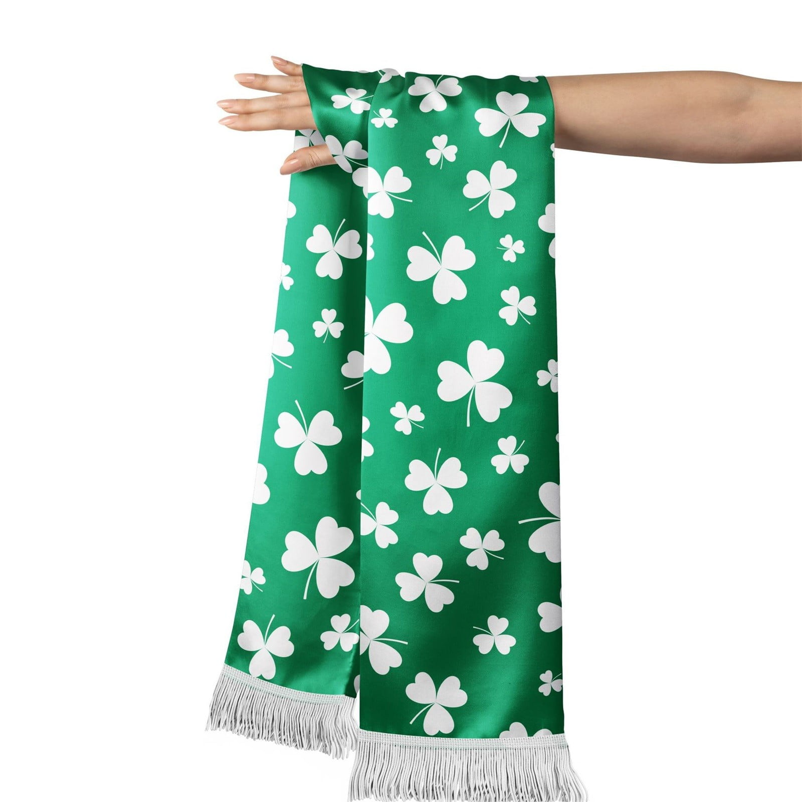 ZSQDM Mulberry Silk Scarfs Women Flag Graduation Stole Sash For Study ...