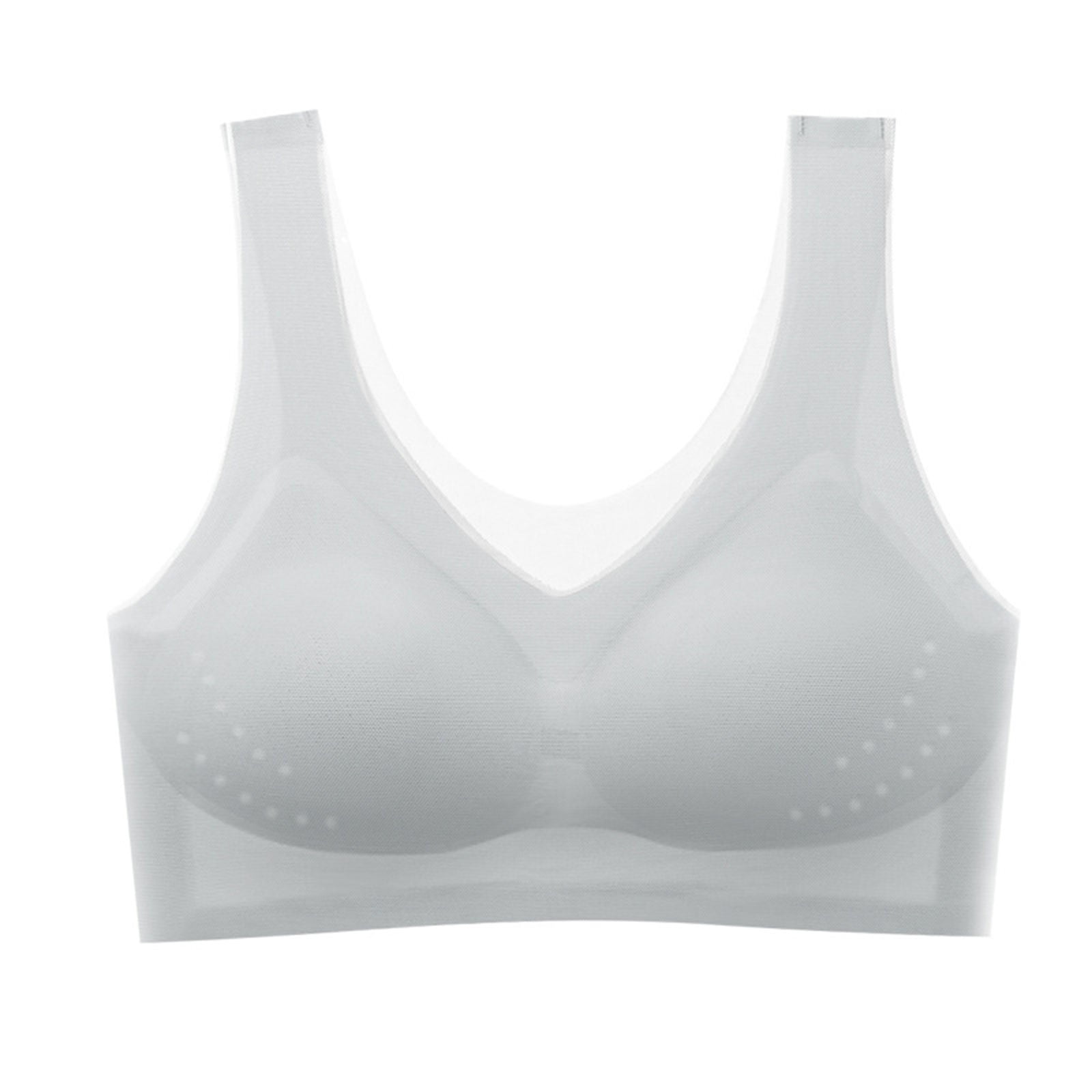 ZSQDM Thin Ice Bra Summer Comfortable Ice Bra Thin Ice Lifting Bra ...