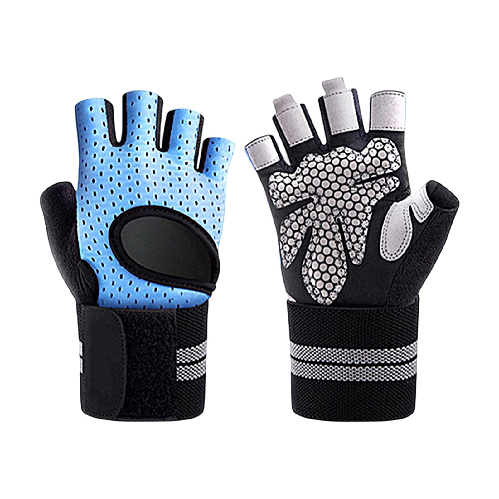 ZSQDM Women's Gloves Workout Gloves For Men And Women Fingerless Weight ...