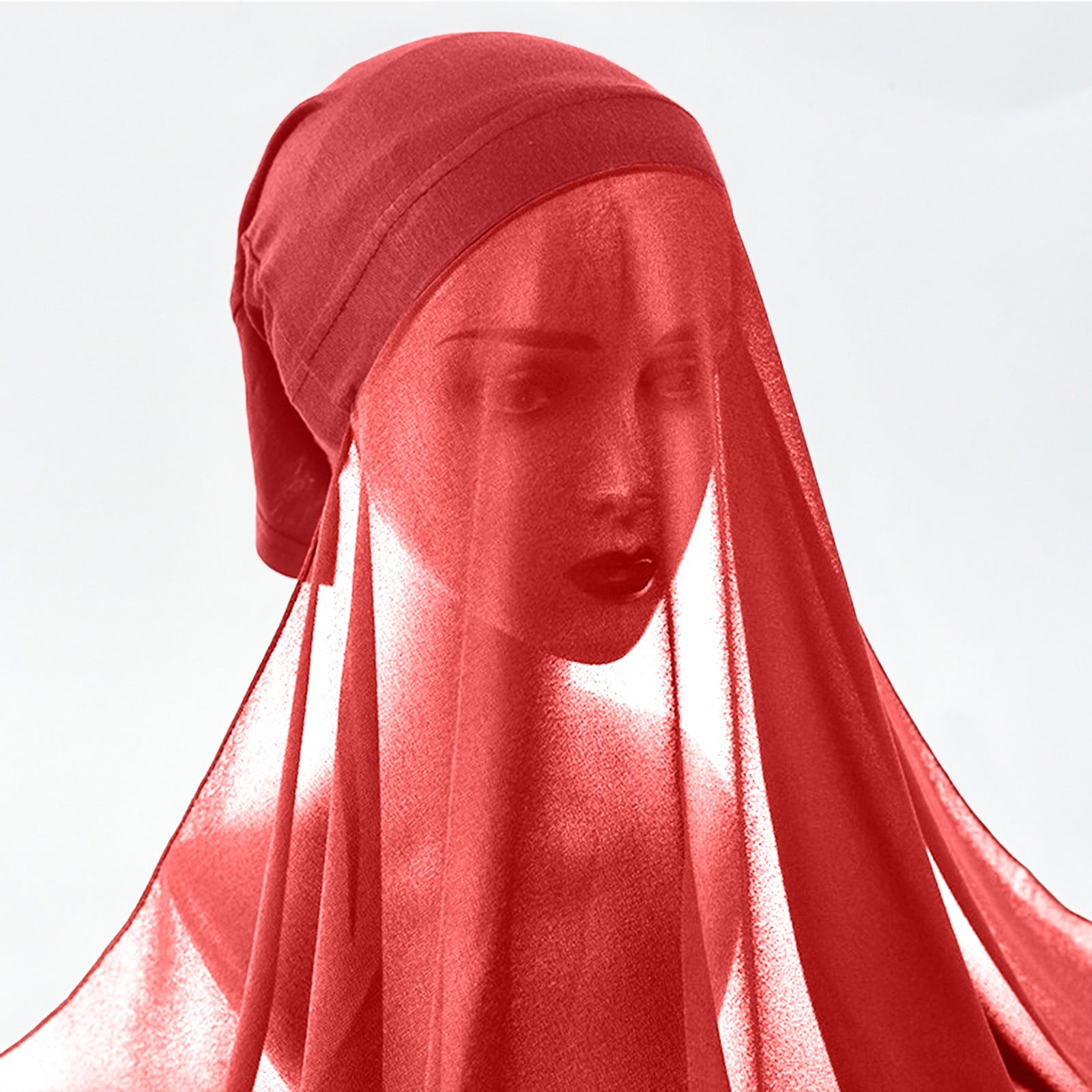 ZSQDM Women's Soft Chiffon Long Scarf Shawl Fashion Muslim Hijab Wrap ...