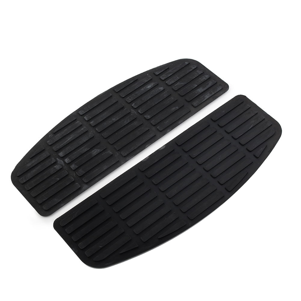 ZSWAL Driver Floorboard Footboards Pad Protector Rubber For Harley ...