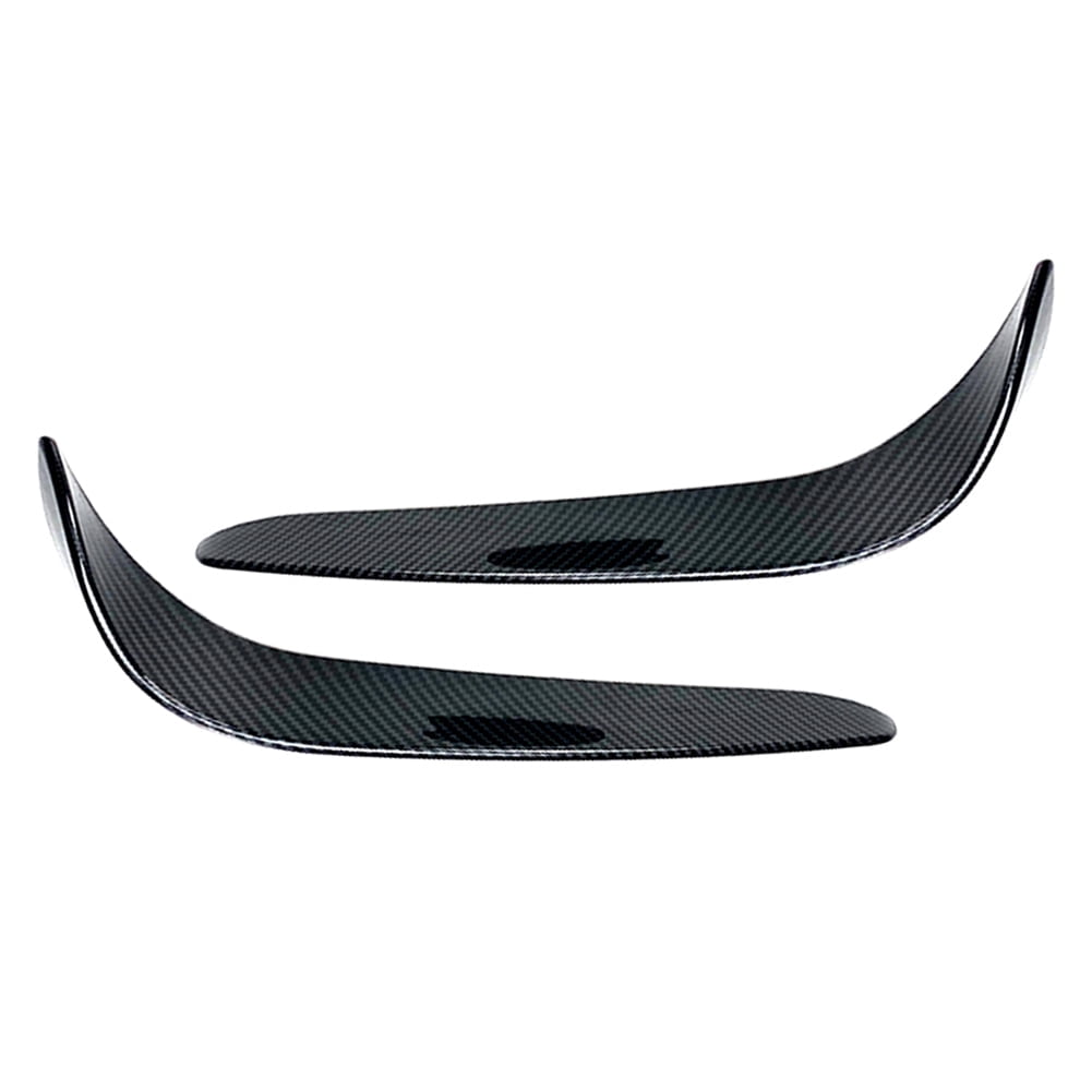 ZSWAL Front Lower Car Spoiler Canards Kit Front Bumper Lip Splitter Car ...