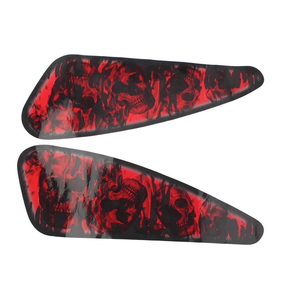 ZSWAL Motor Gas Tank Decal Pad Fuel Tank Decals Side Pad Gas Stickers ...