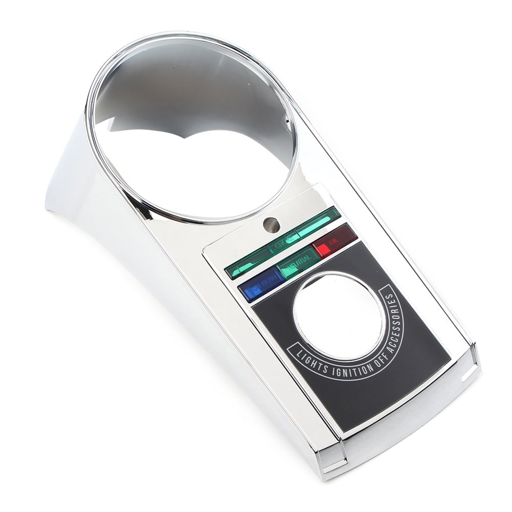 ZSWAL Motorcycl Chrome Speedometer Speedo Dash Panel Cover Housing Kit ...