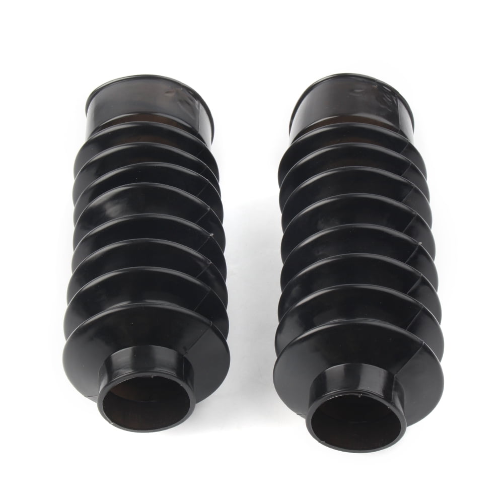 ZSWAL Motorcycle 41mm Fork Gators Shock Boots Front Rubber Gaiters ...