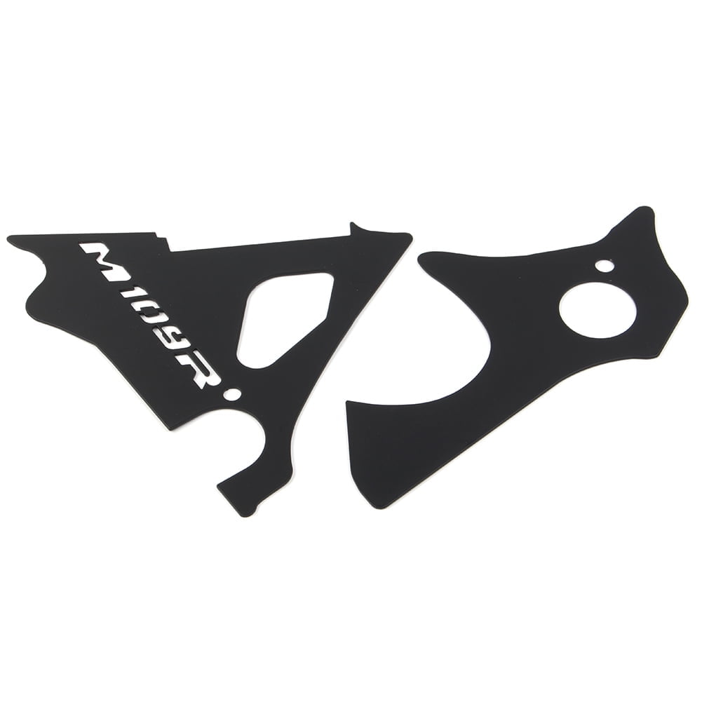 ZSWAL Motorcycle Engine Side Cover Keyhole Black Aluminum Engine Cover ...