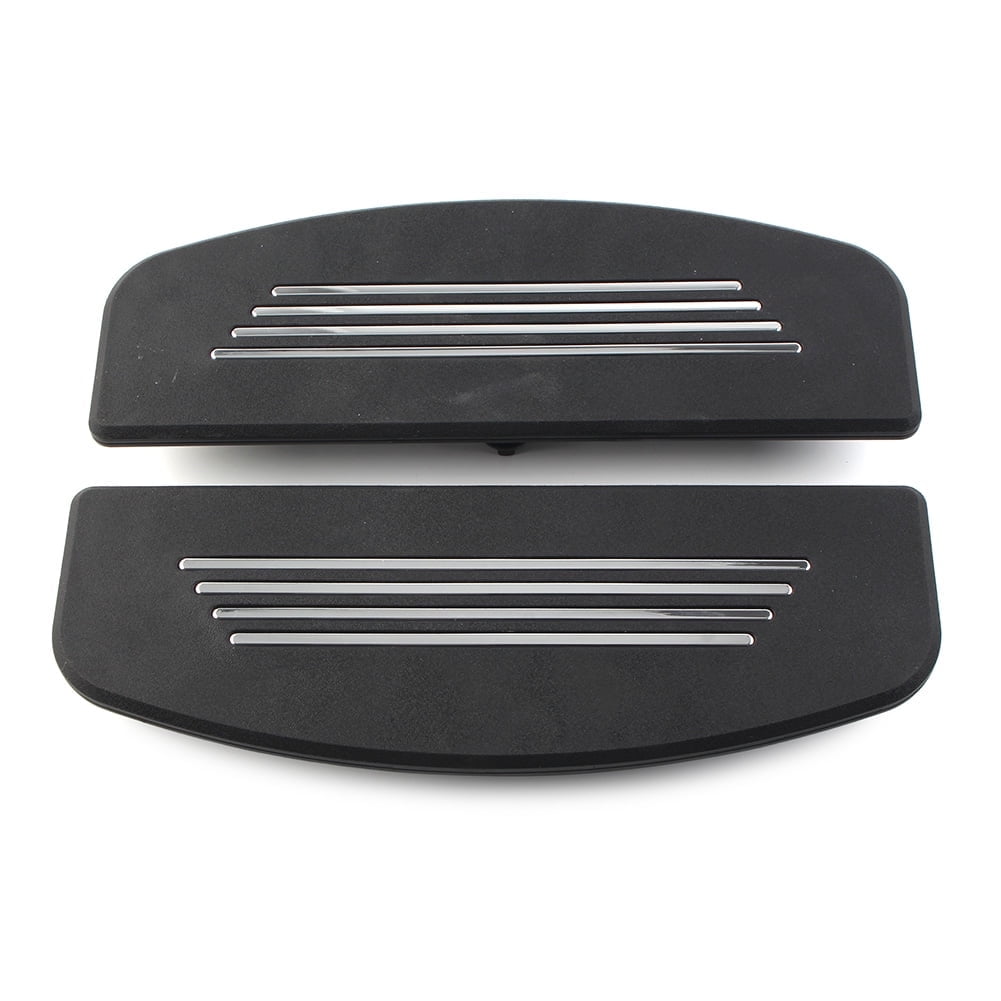 ZSWAL Motorcycle Floorboards Foot Pegs Footrest Pedals, Front Rider ...