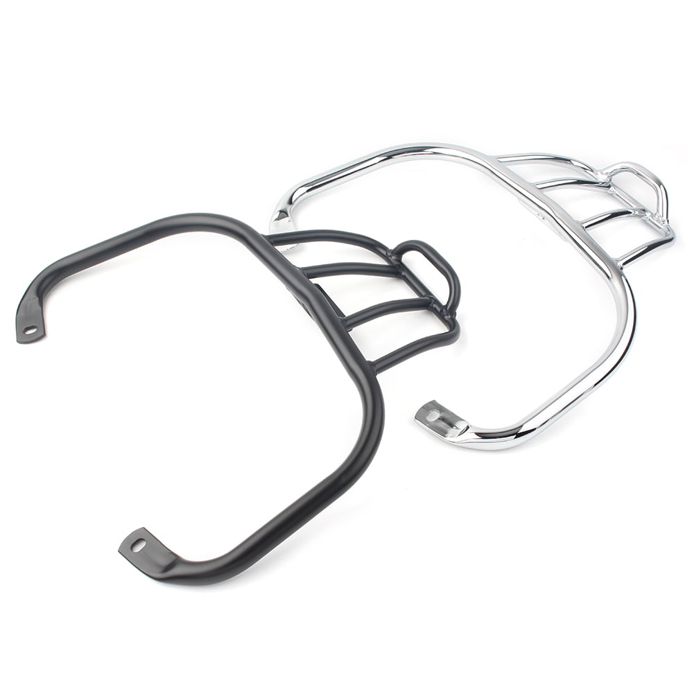 ZSWAL Rear Seat Cargo Rack Holder, Motorcycle Detachable Luggage Rack ...