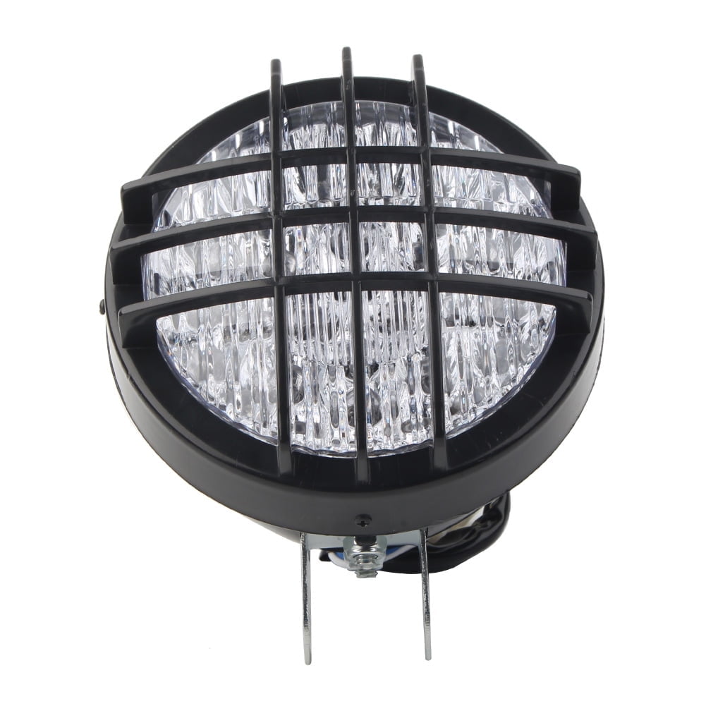 ZSWAL Universal Round Front Headlight Head Light Lamp, Motorbike Head ...