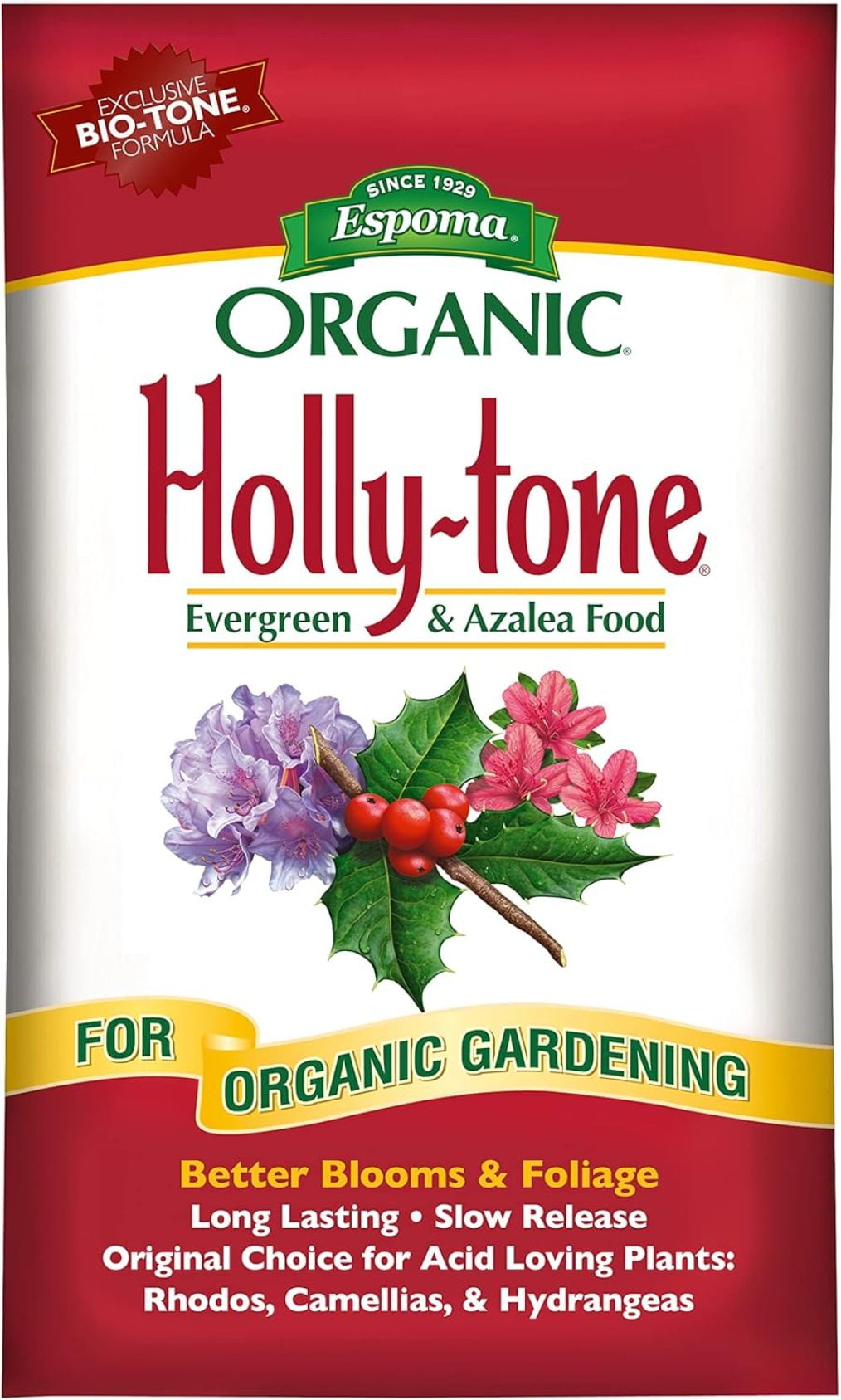 ZSWP Organic Holly-tone 4-3-4 Natural & Organic Evergreen & Azalea ...