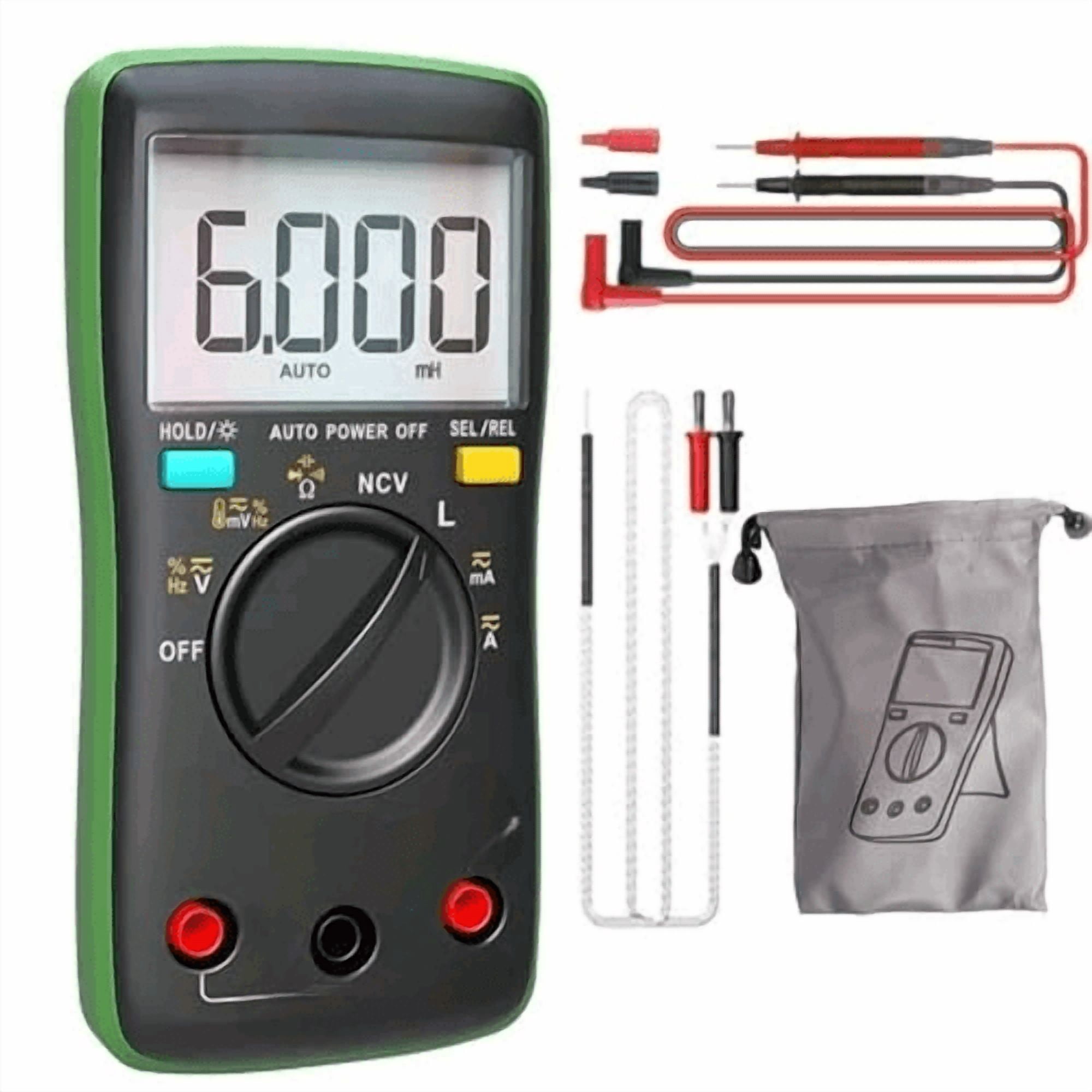 ZT-102L LCR Meter Inductance Tester Digital multimeter TRMS 6000 Counts ...