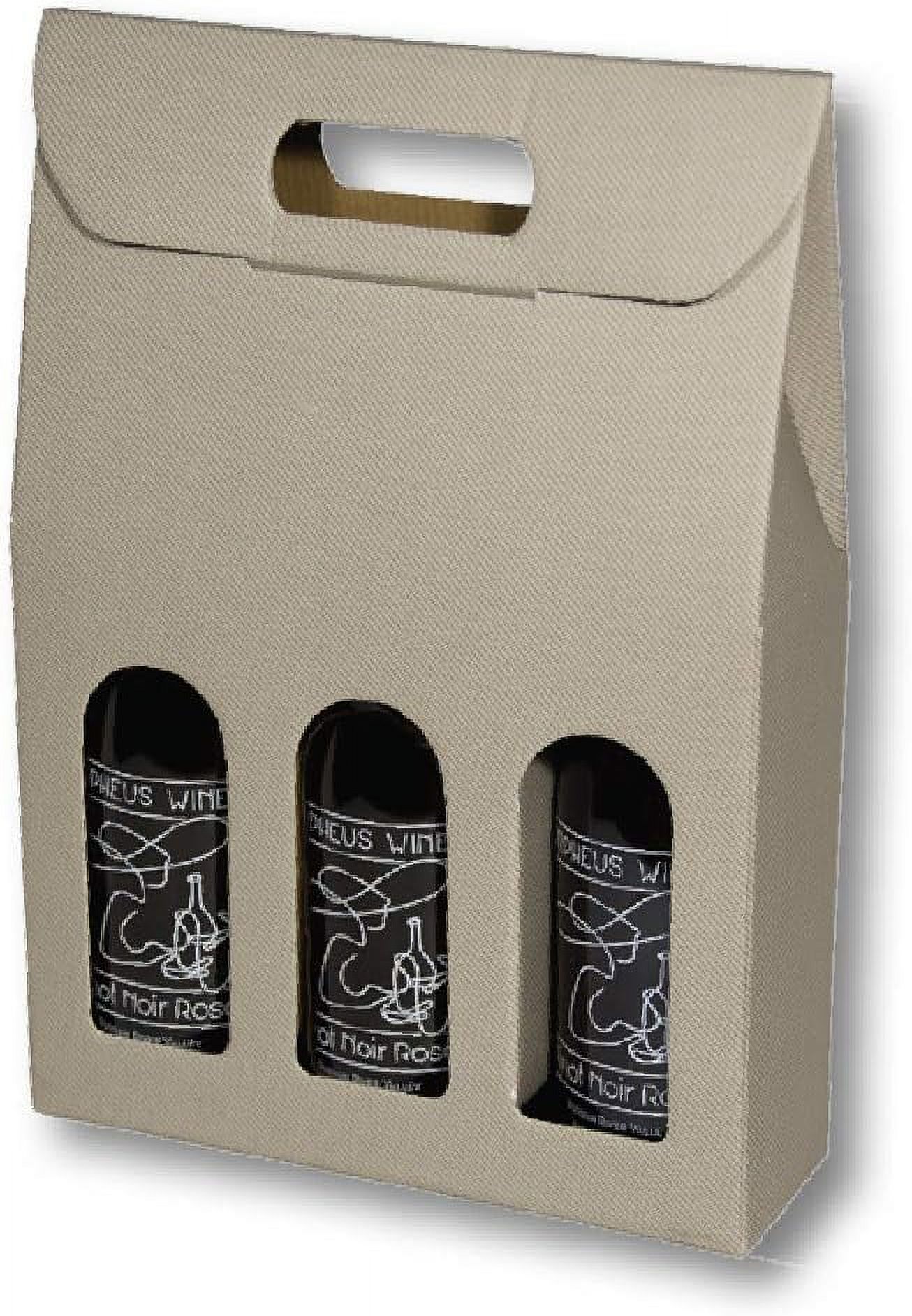 ZT Packaging Bottle Carrier Wine Boxes Wine Bottle Boxes - Walmart.com