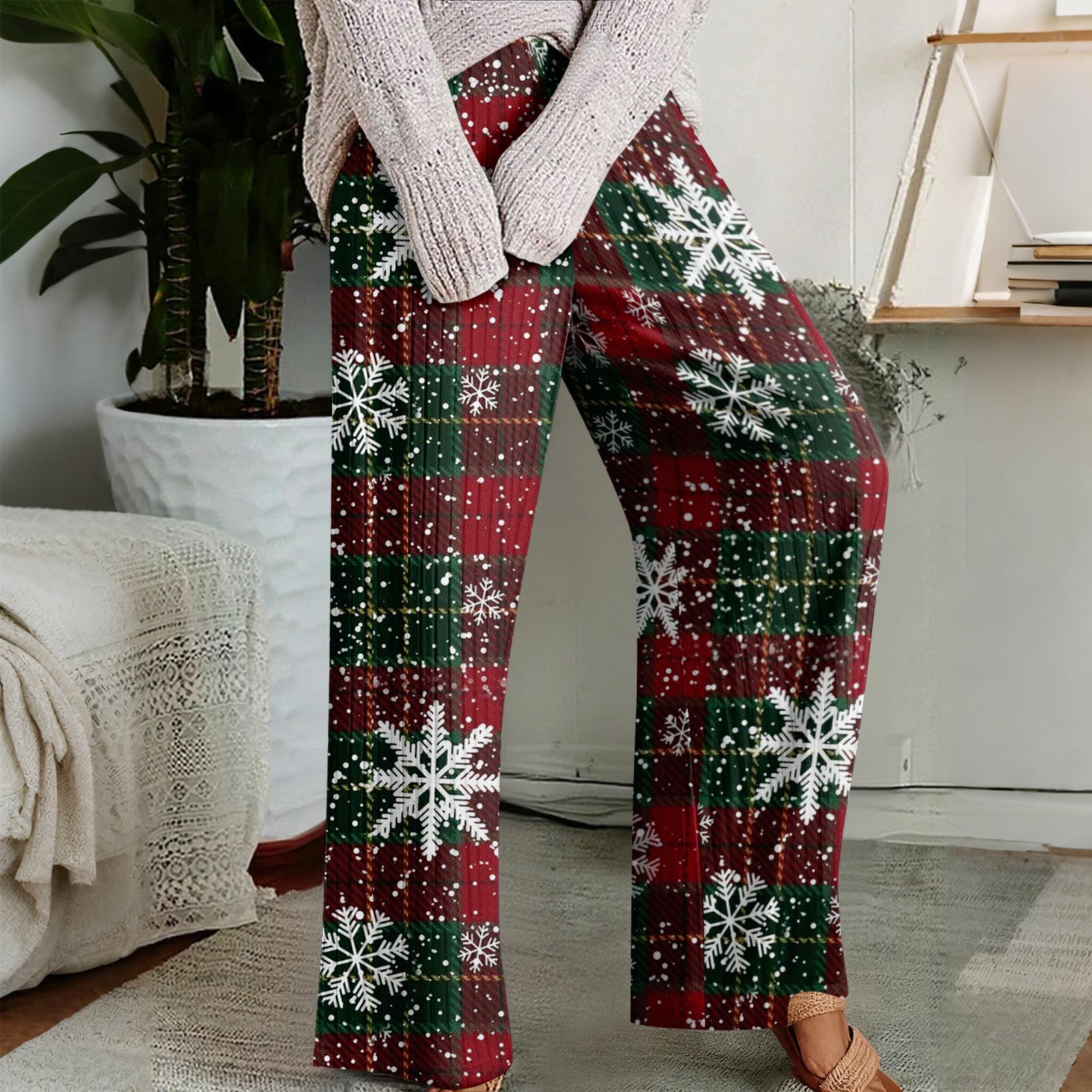 ZTACE Christmas Family Pajamas Matching Pants - Fantastic Christmas ...