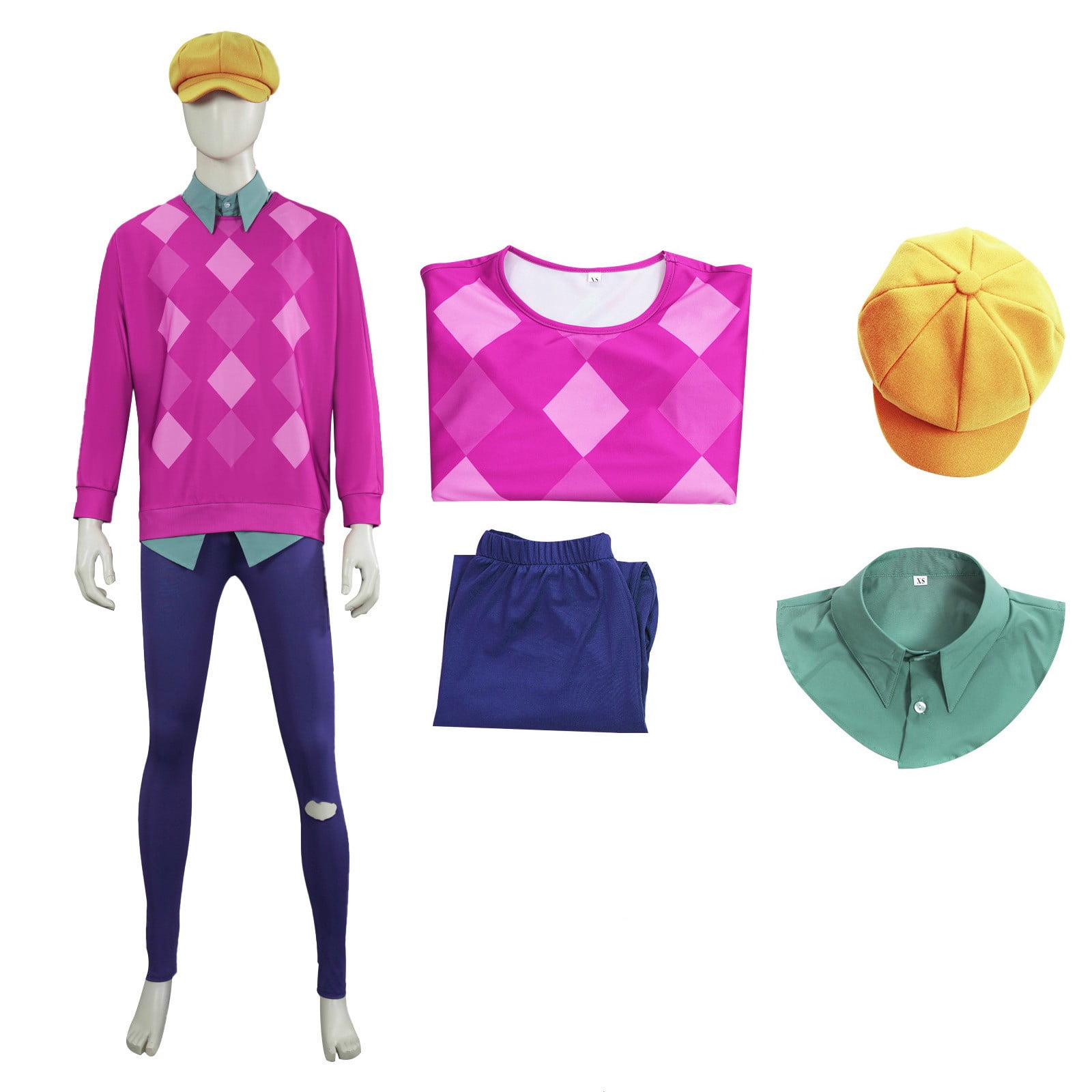 ZTACE POP Singer Stars Costume - Baby Saija Pink Suit Cosplay Costume ...
