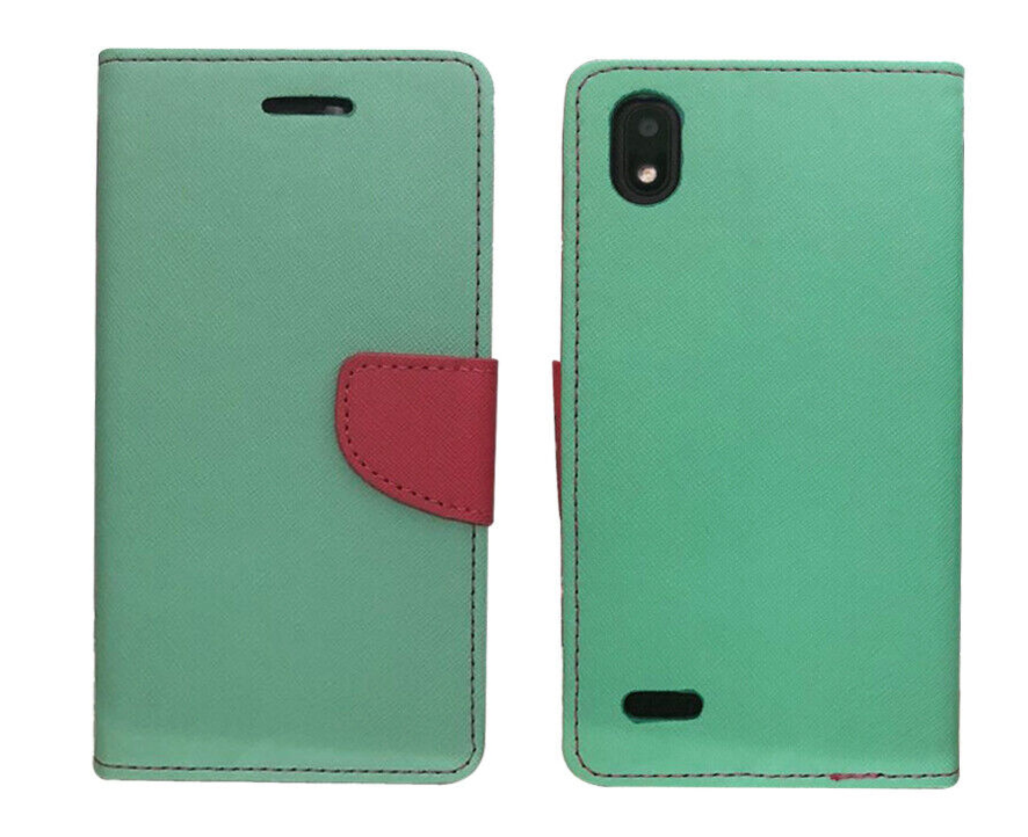 ZTE Avid 559 Wallet Pouch Cover Cell Phone Case - Teal - Walmart.com