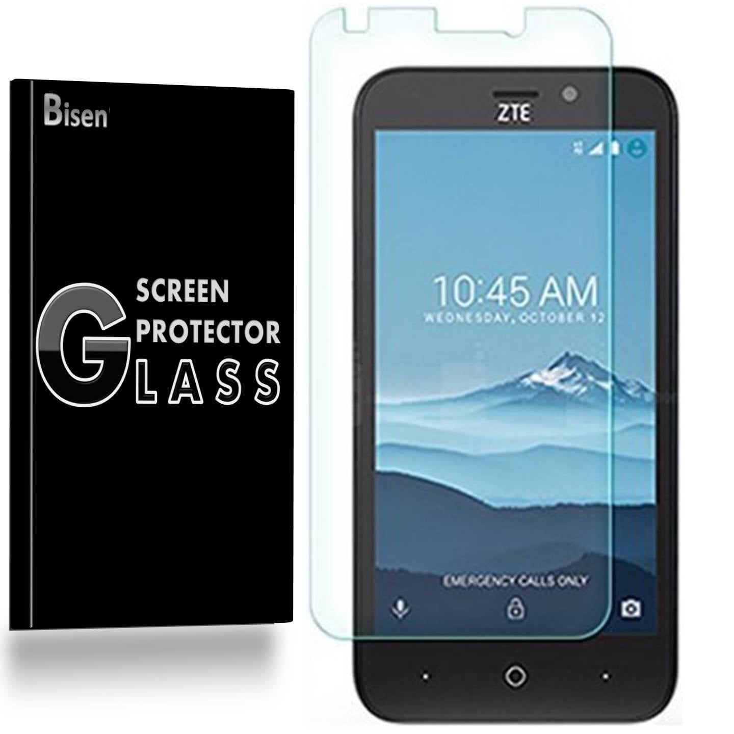 ZTE Prestige 2 [3-Pack BISEN] 9H Tempered Glass Screen Protector, Anti ...