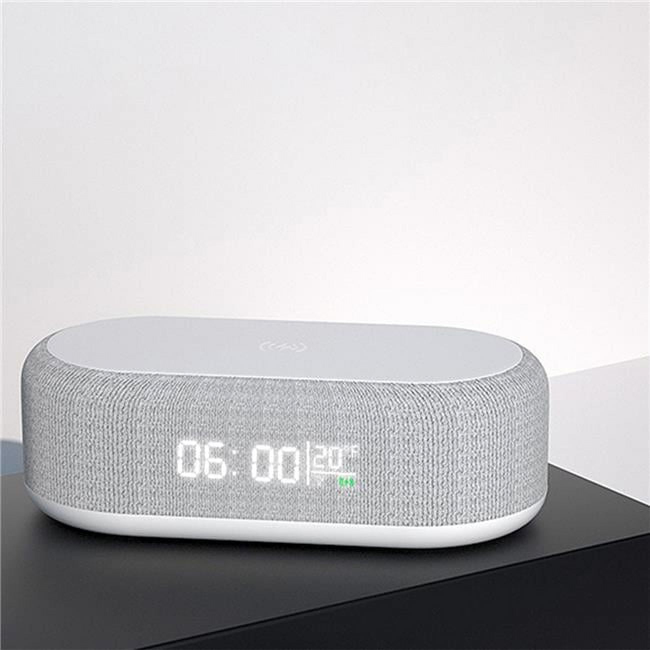 ZTECH 3-in-1 Alarm Clock with Wireless Charger - Walmart.com