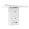 ZTECH Socket Shelf Space Saving Power Strip - Walmart.com