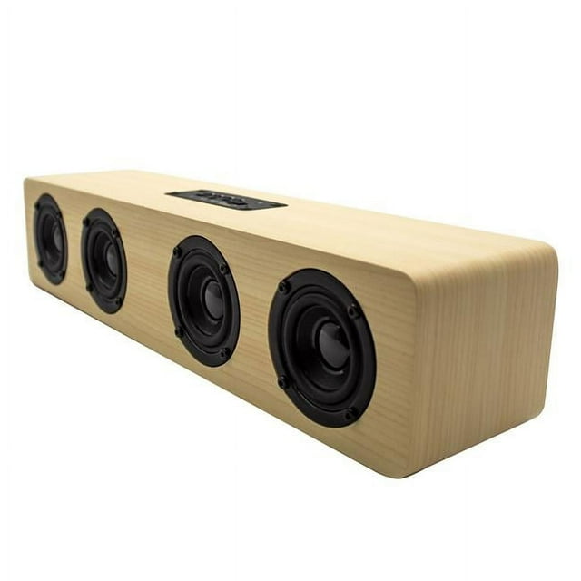 ZTECH SoundForest Wooden Wireless Speaker with Hands-Free Calling and ...