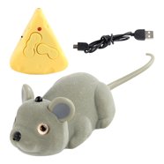 Carkira Cat Toy Wireless Remote Control Fun Mouse Machine Interactive ...