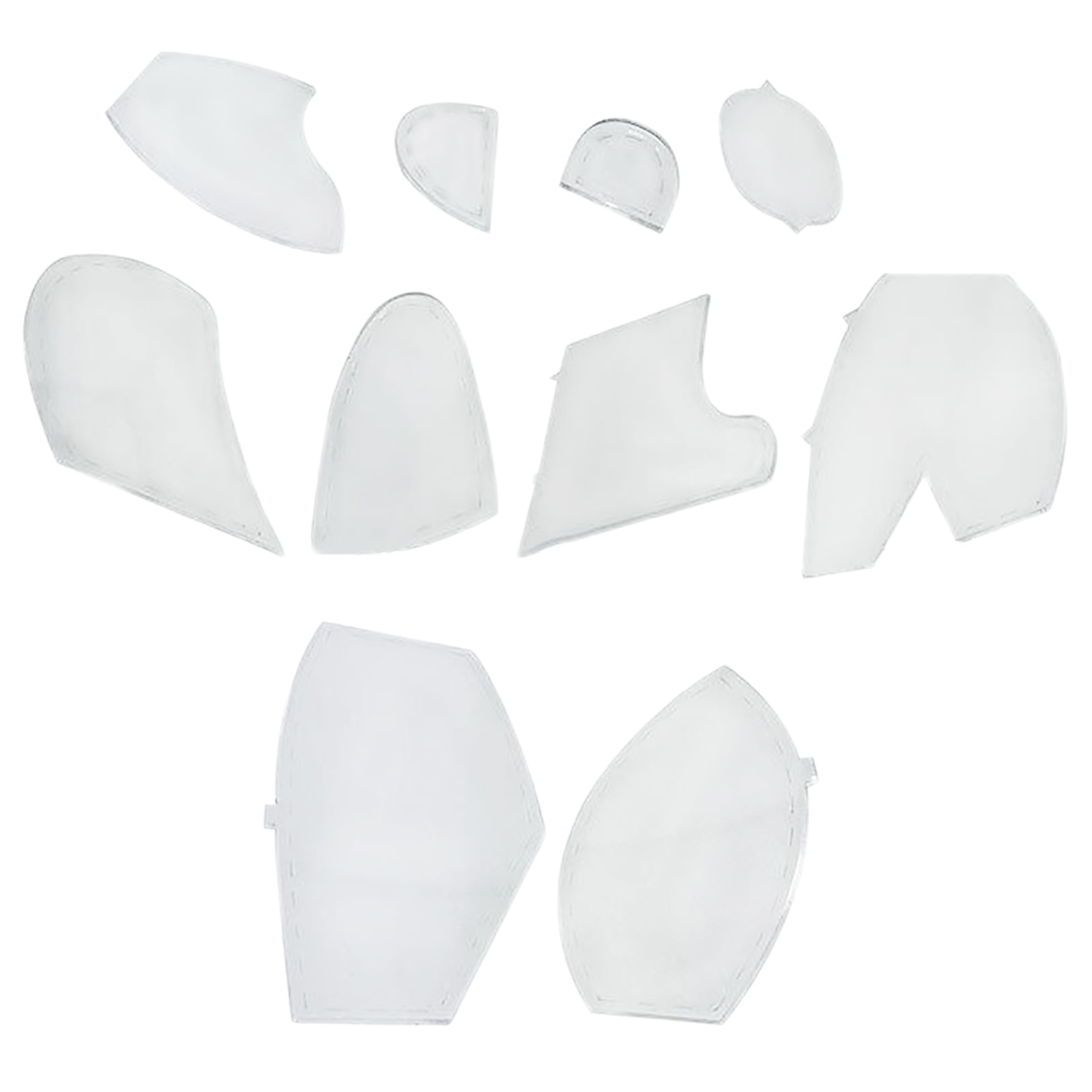 ZTGD 1 Set Memory Bear Template Ruler with Different Shapes Create ...