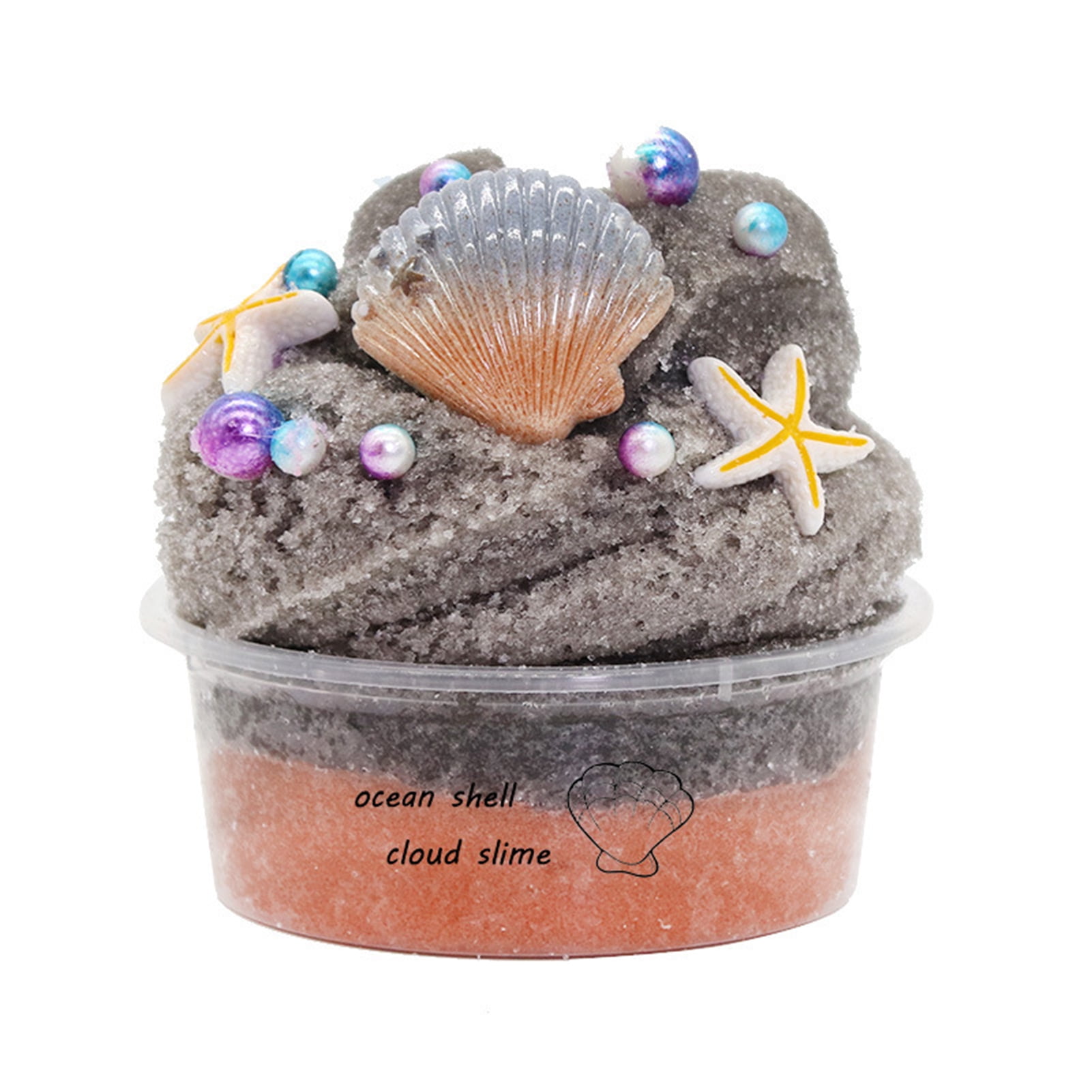 ZTGD 60ml Biscuit Slime Rebound Portable Display Mold Elastic Squeezing ...