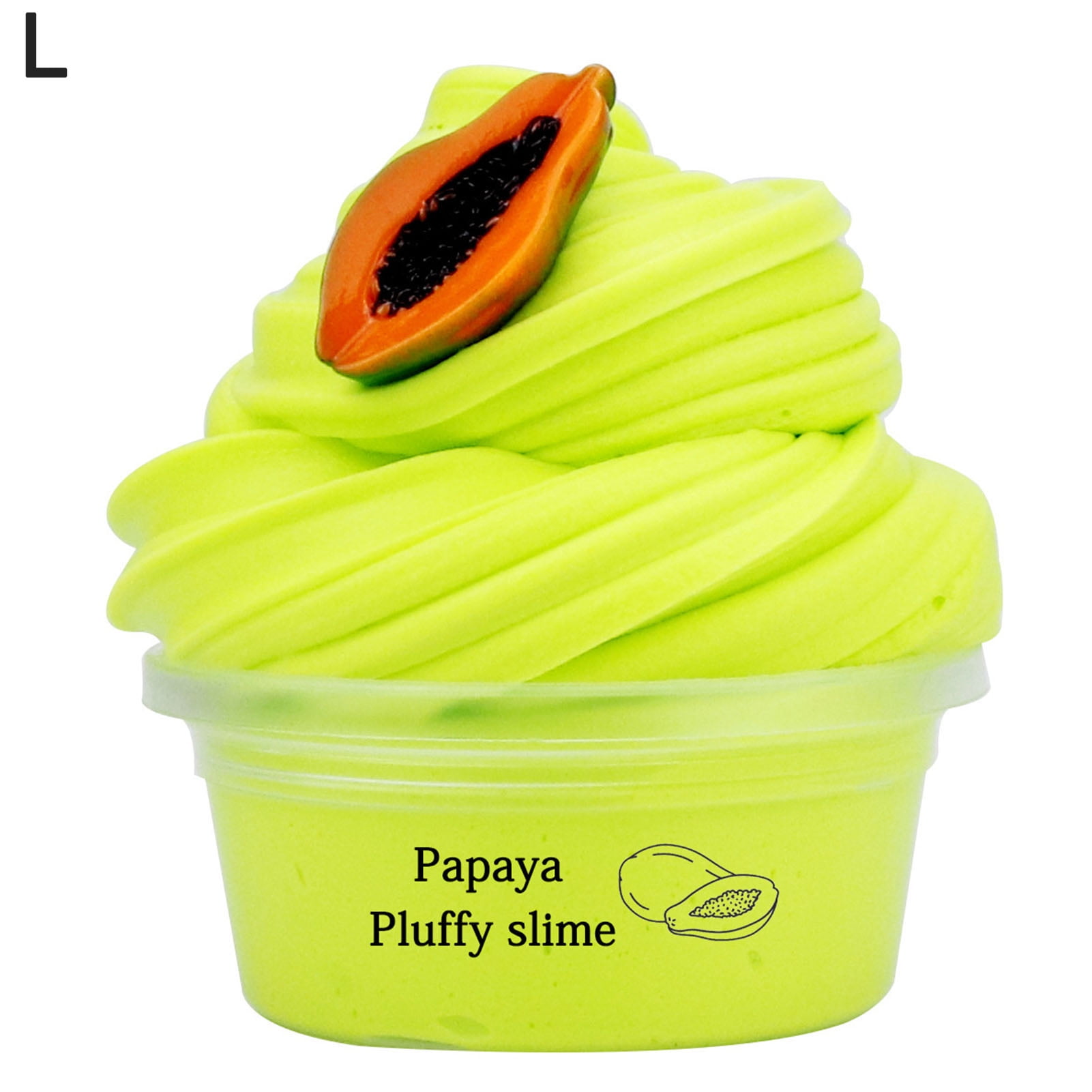 ZTGD 60ml Butter Slime Non-sticky with Charm Super Soft Stress Relief ...